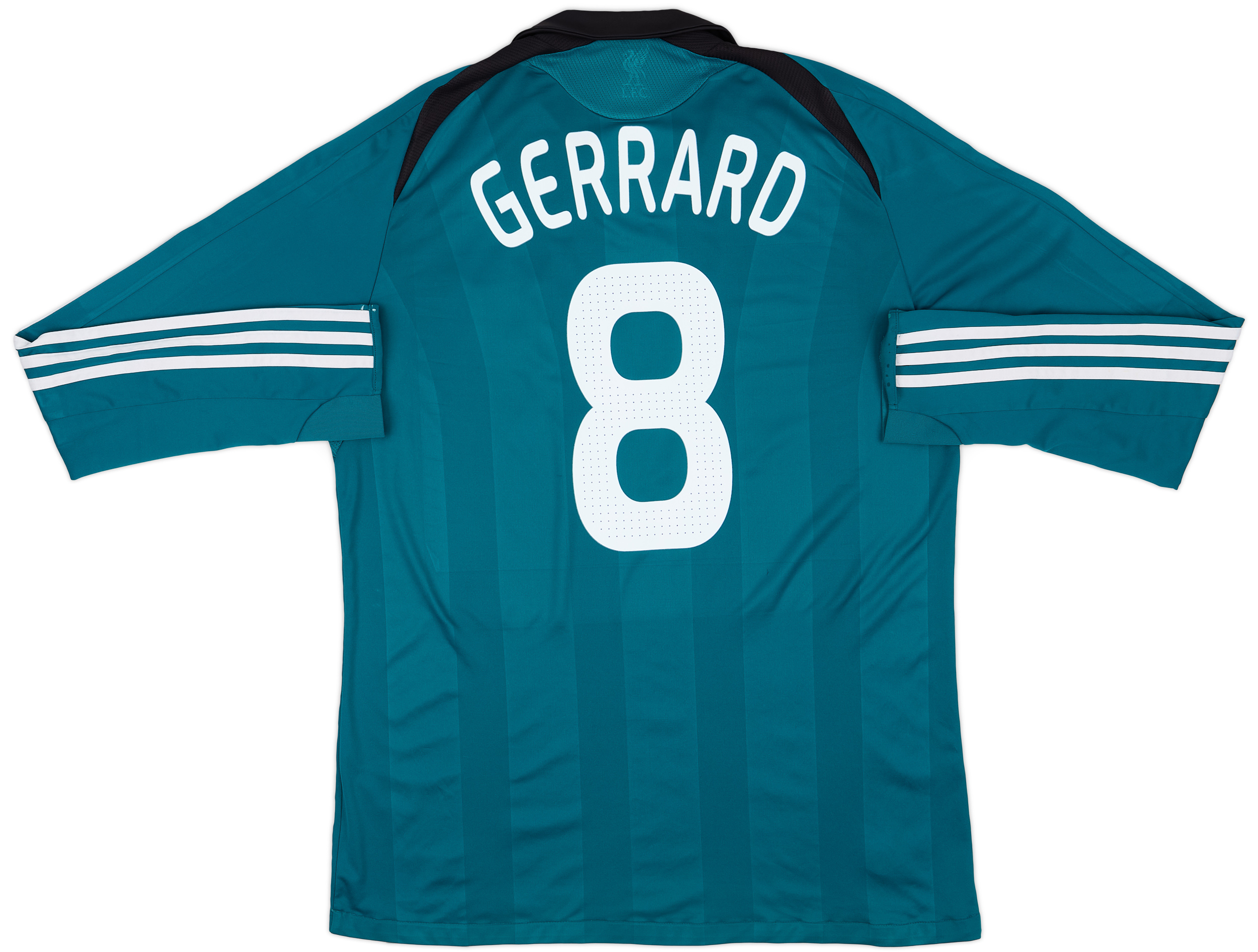 2008-09 Liverpool Third L/S Shirt Gerrard #8 - 7/10 - (XL)