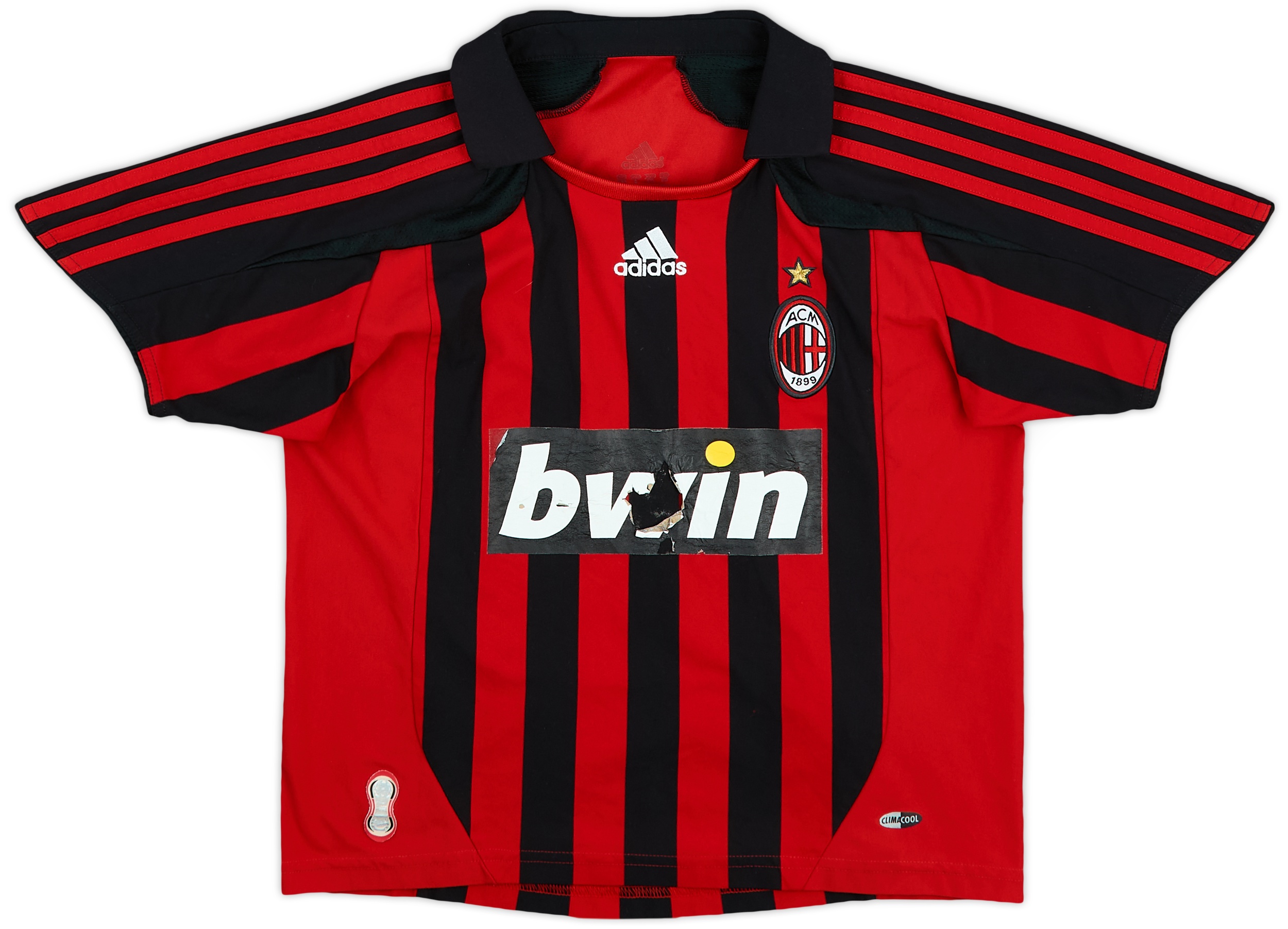 2007-08 AC Milan Home Shirt - 4/10 - (S.Boys)