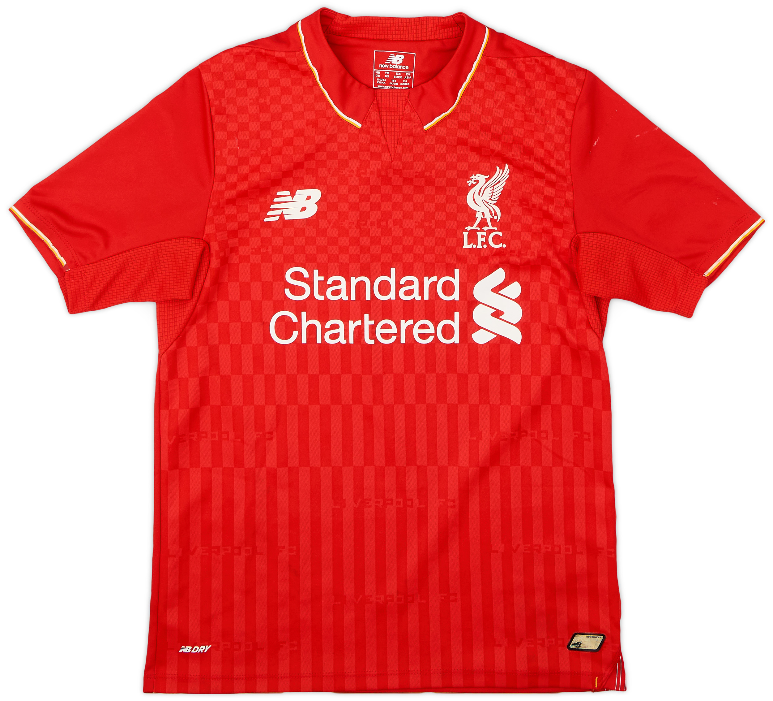 2015-16 Liverpool Home Shirt - 6/10 - (M.Boys)