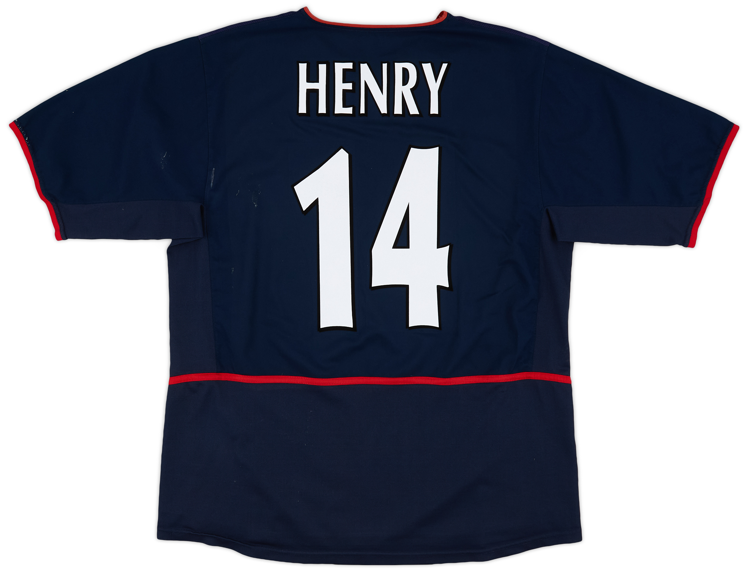 2002-04 Arsenal Away Shirt Henry #14 - 6/10 - (L)