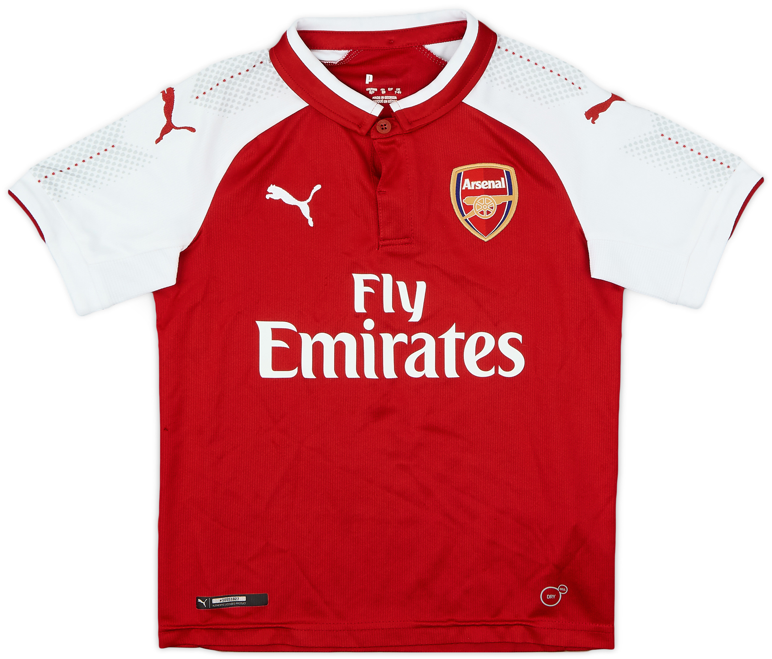 2017-18 Arsenal Home Shirt - 8/10 - (S.Boys)