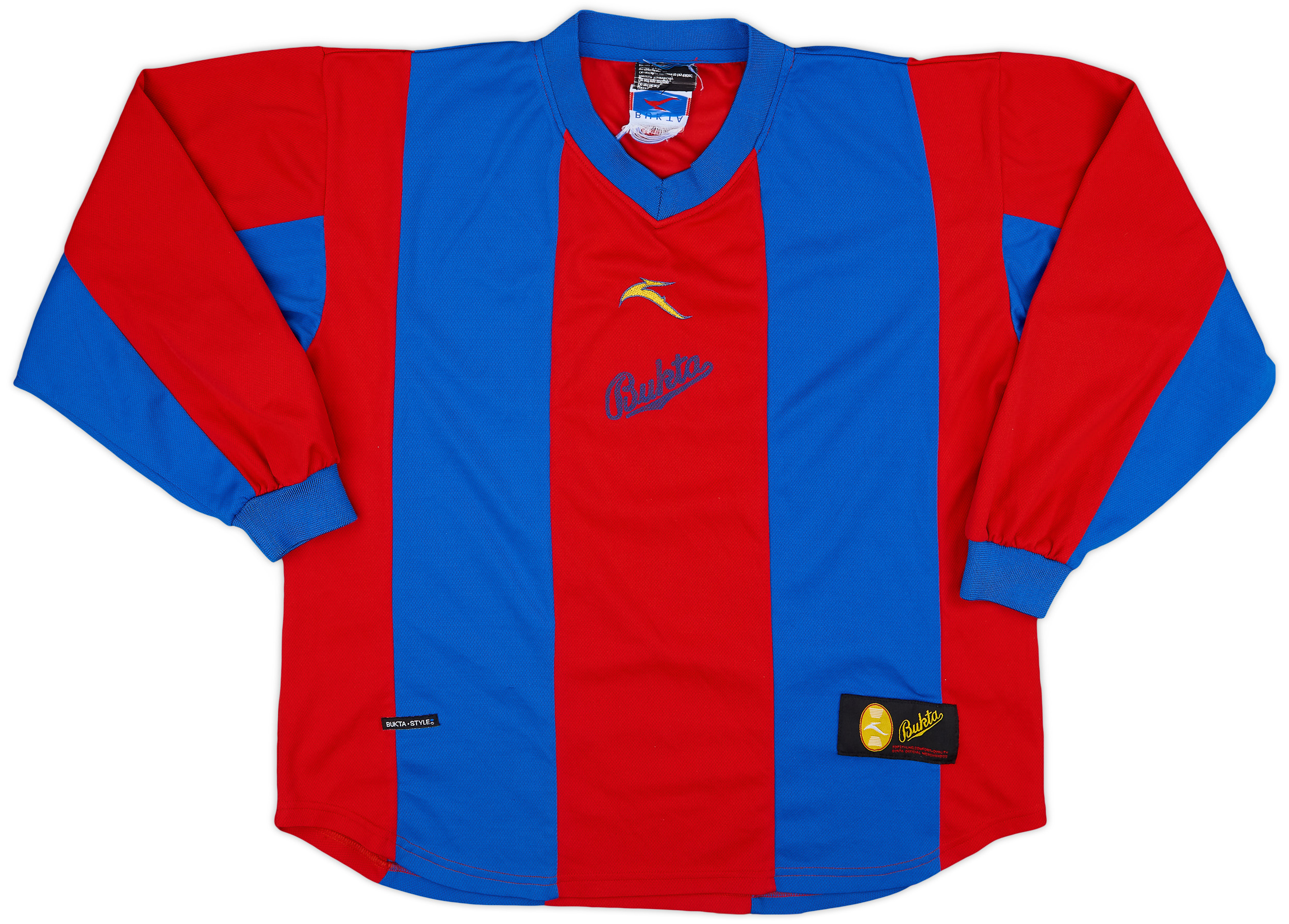 1990s Bukta Template L/S Shirt - 8/10 - (L)