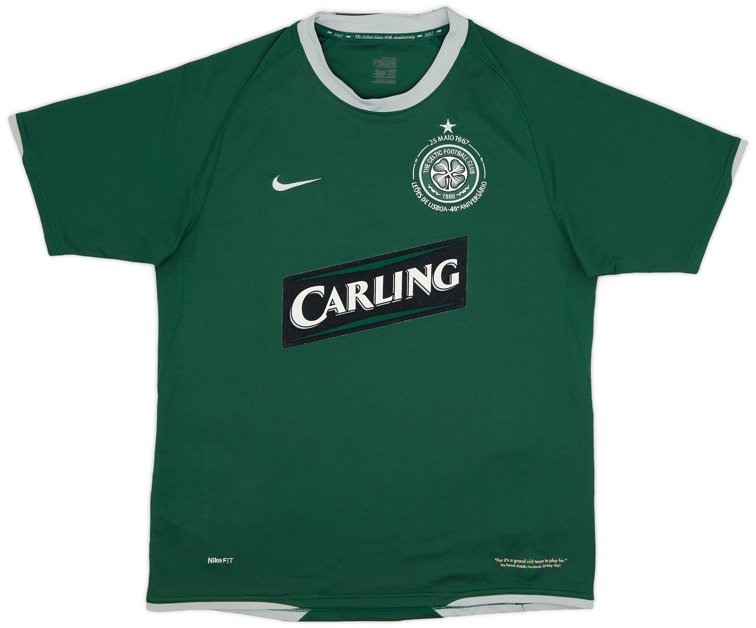 2007-08 Celtic Away Shirt - 8/10 - (M)