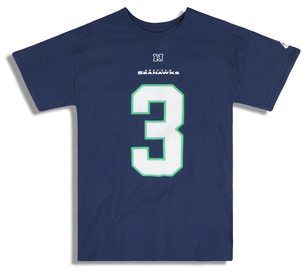 2012-15 Seattle Seahawks Wilson #3 NFL Tee M