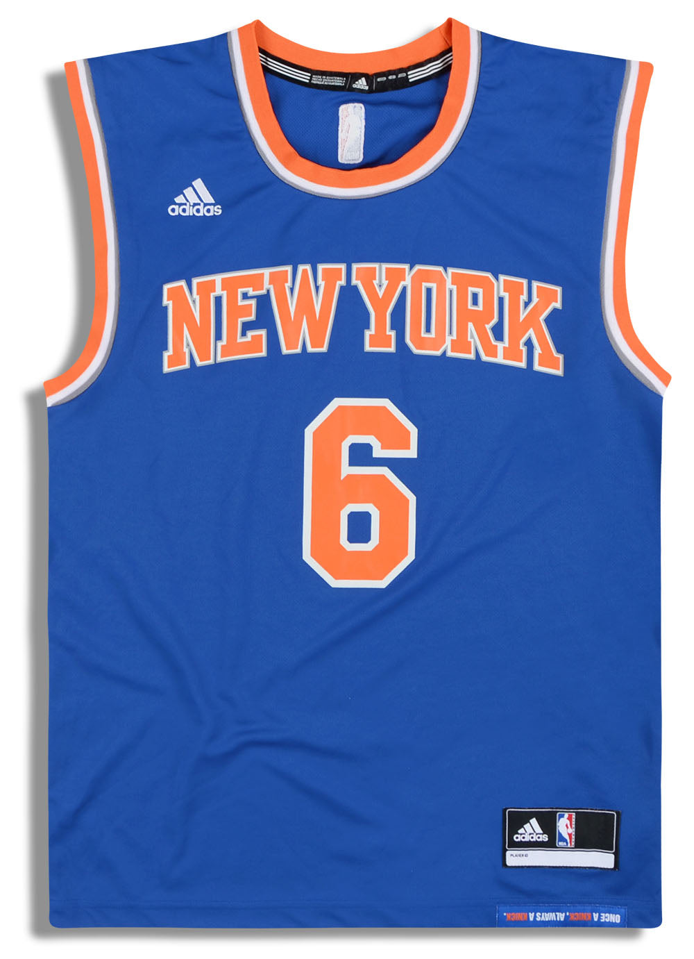 2015-17 New York Knicks Porzingis #6 adidas Jersey (Away) S