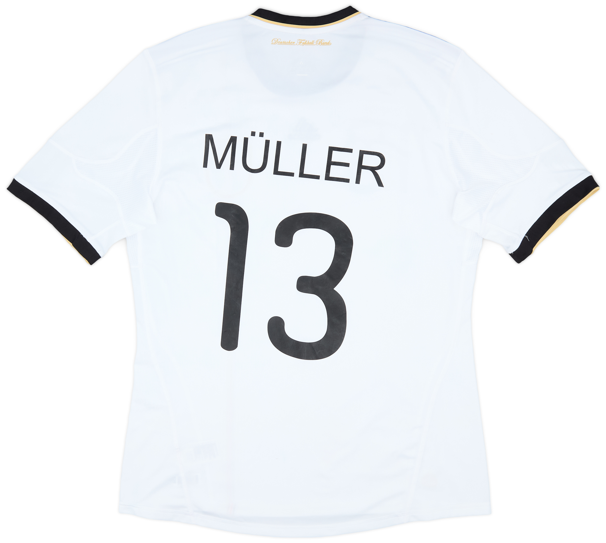 2010-11 Germany Home Shirt Muller #13 - 5/10 - (XL)