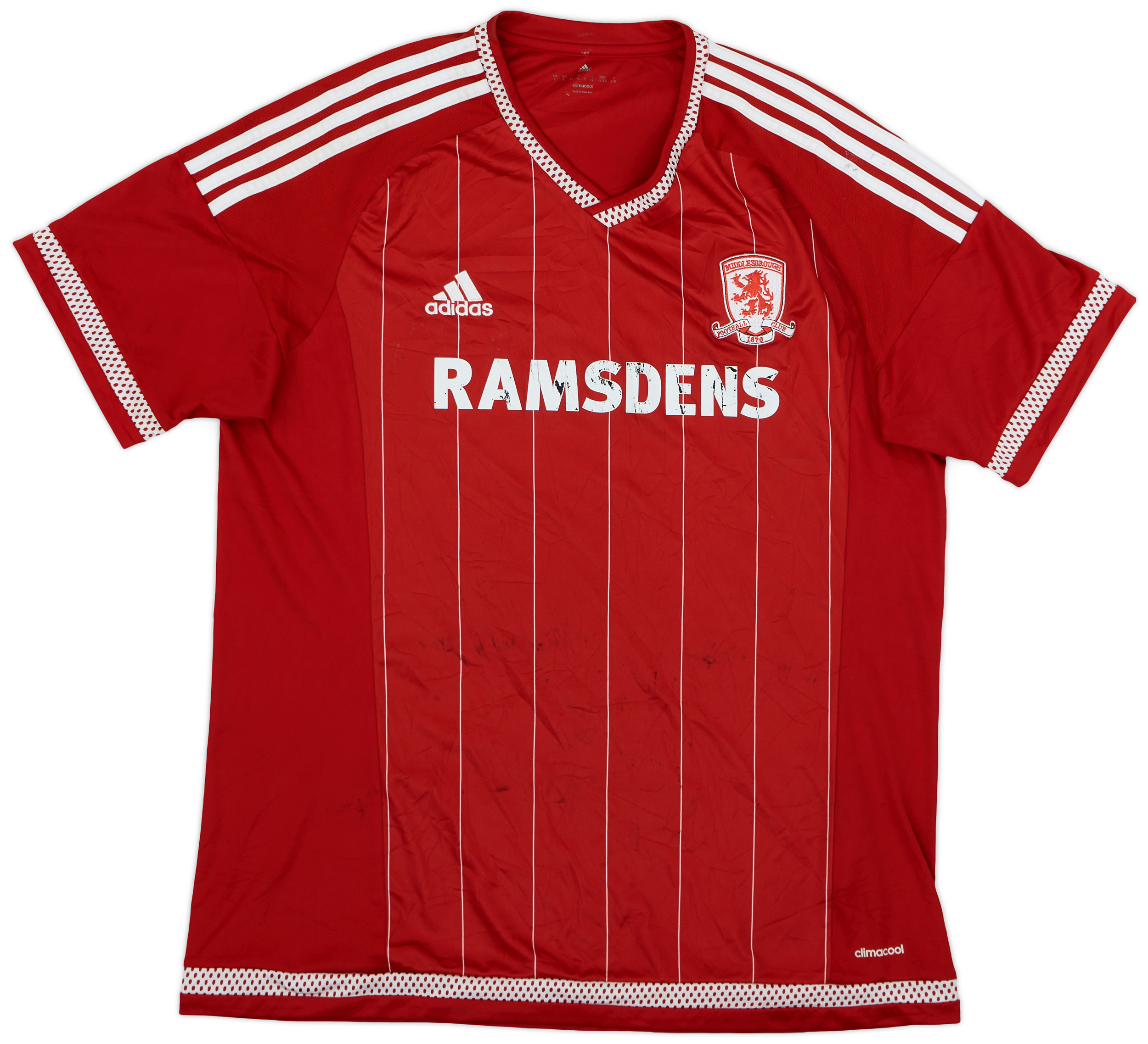 2015-16 Middlesbrough Home Shirt - 4/10 - (XL)
