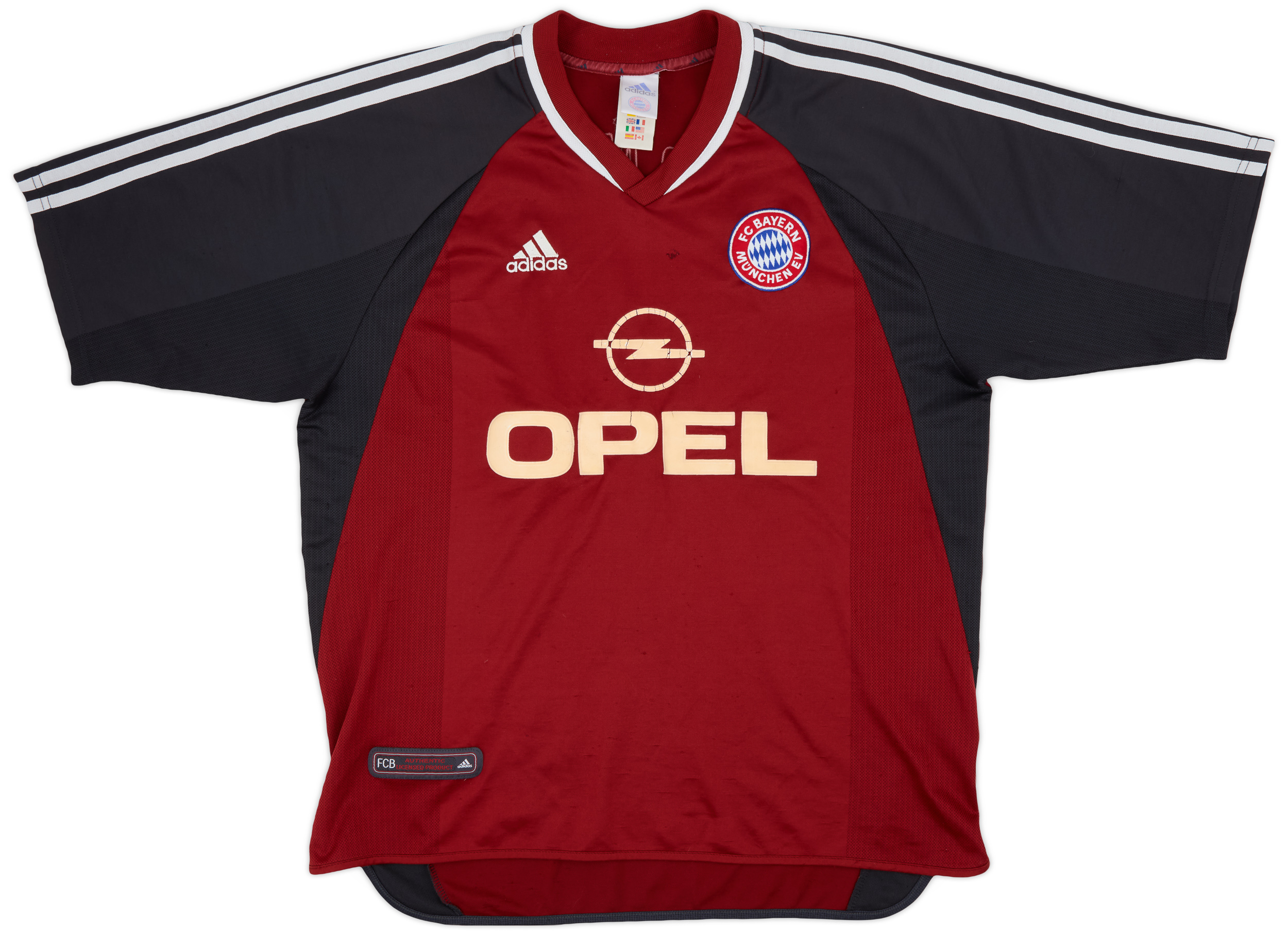 2001-02 Bayern Munich Home Shirt - 4/10 - (XL)