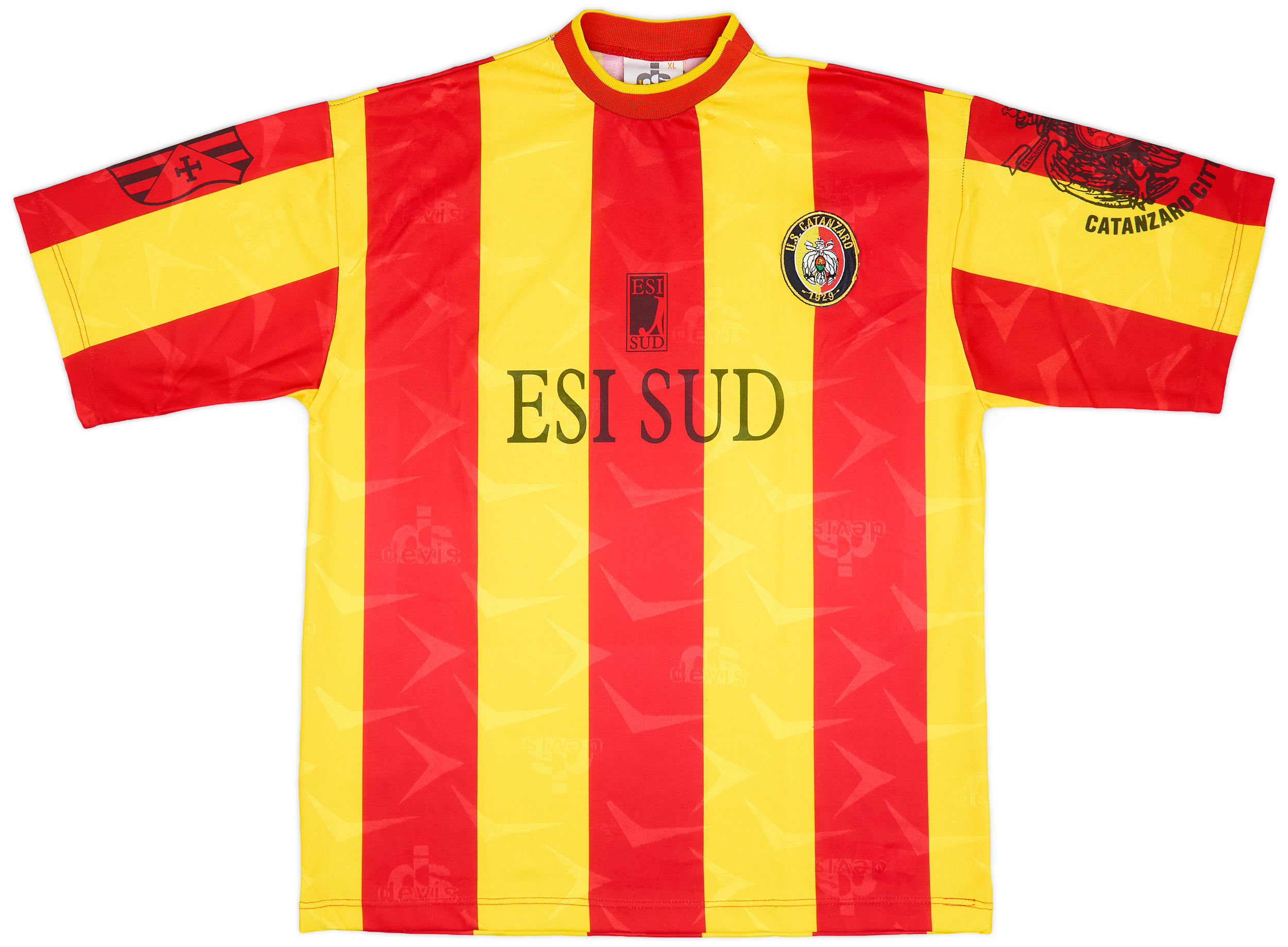 2002-03 US Catanzaro Home Shirt - 9/10 - (XL)