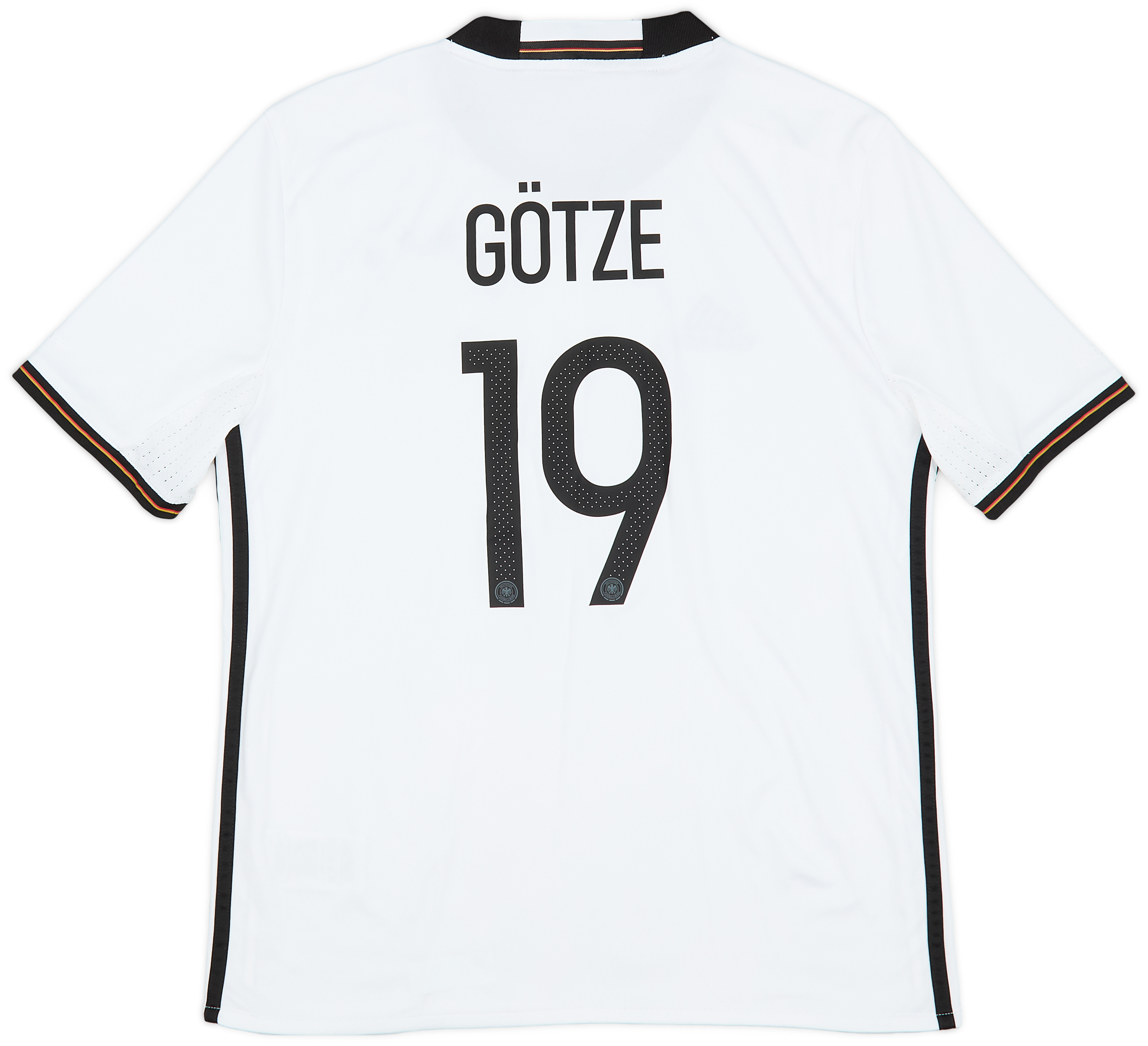 2015-16 Germany Home Shirt Götze #19 - 9/10 - (L.Boys)