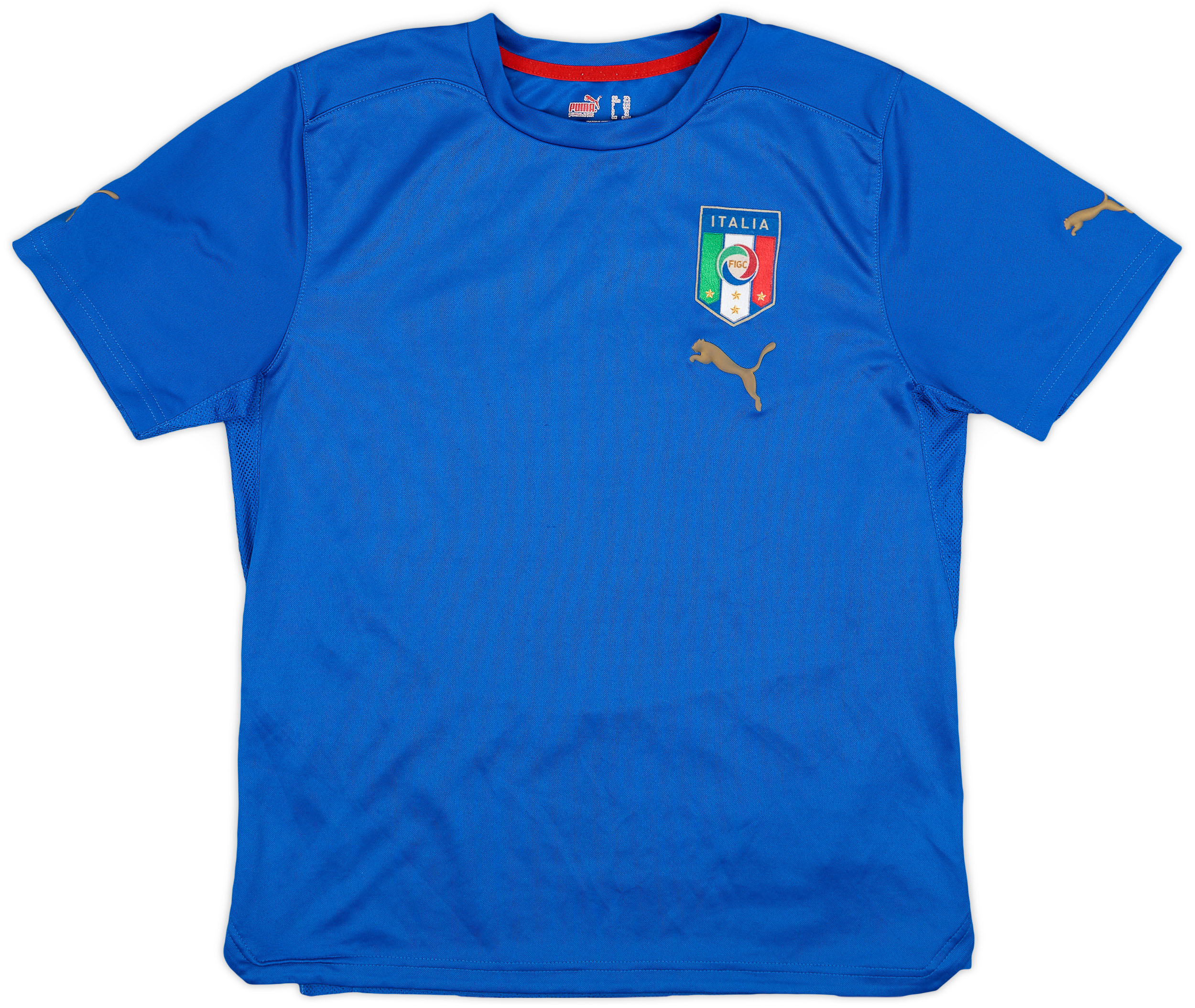 2006-07 Italy Puma Training Shirt - 6/10 - (L.Boys)
