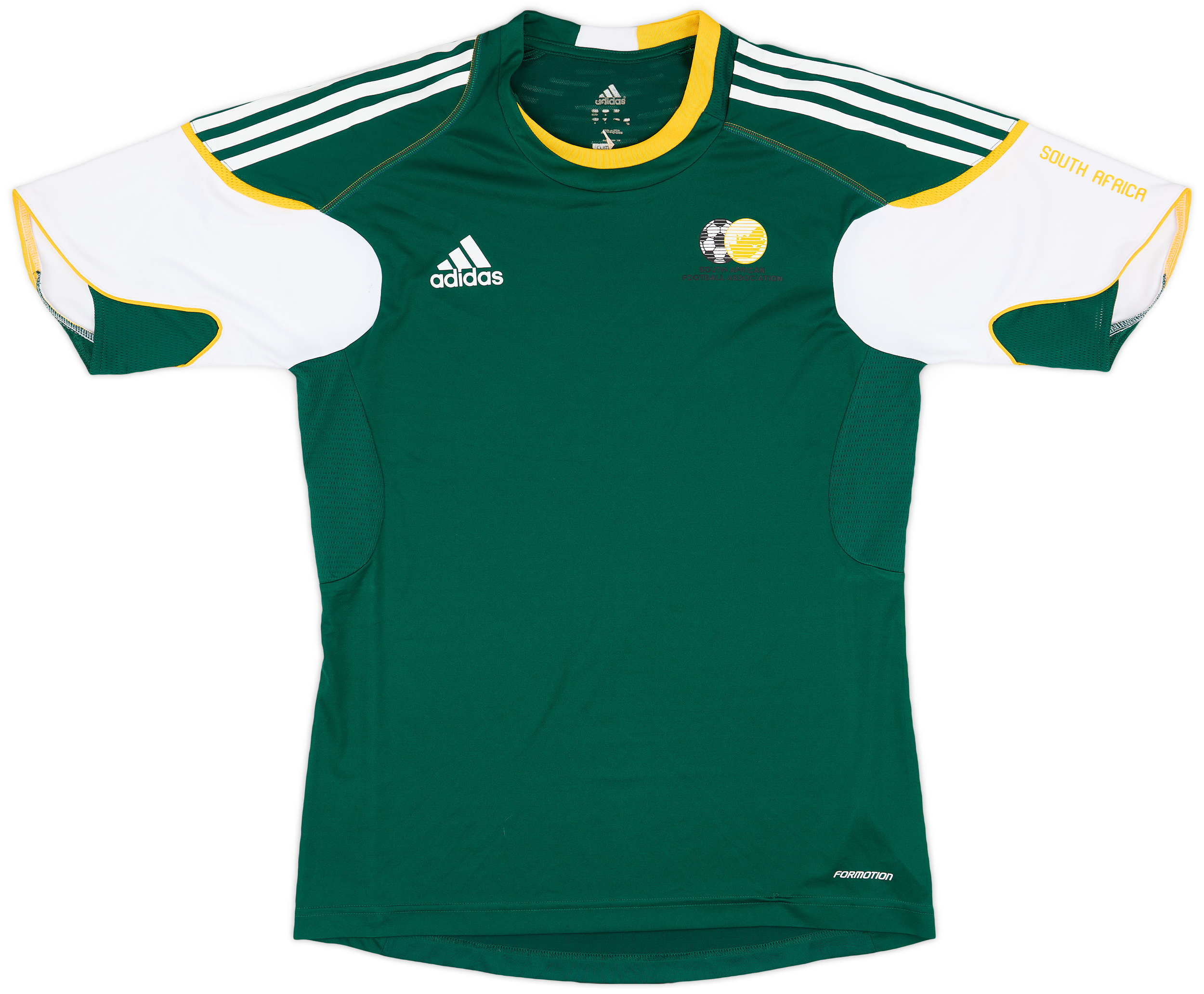 2009-10 South Africa adidas Formotion Training Shirt - 8/10 - (M/L)