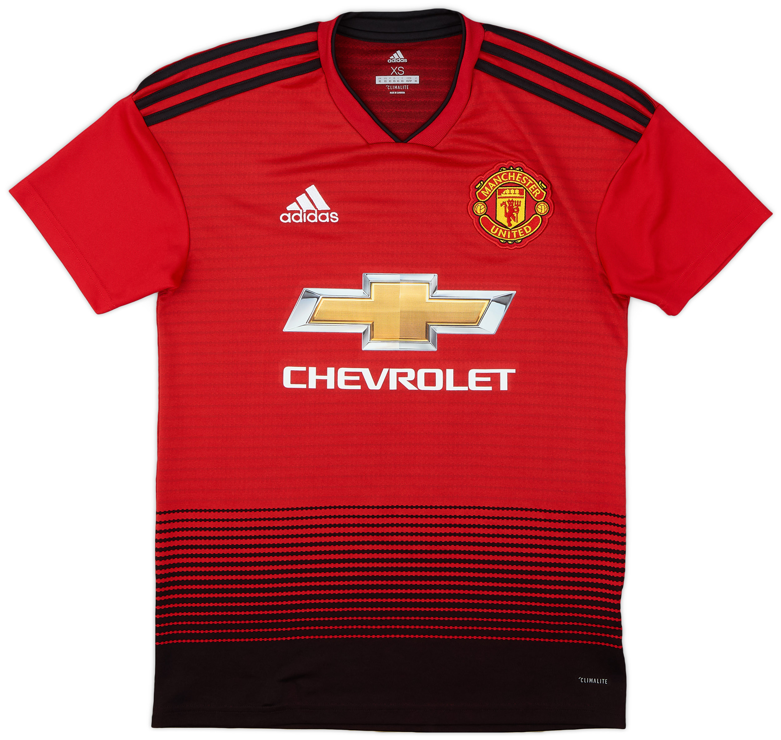 2018-19 Manchester United Home Shirt - 8/10 - (XS)