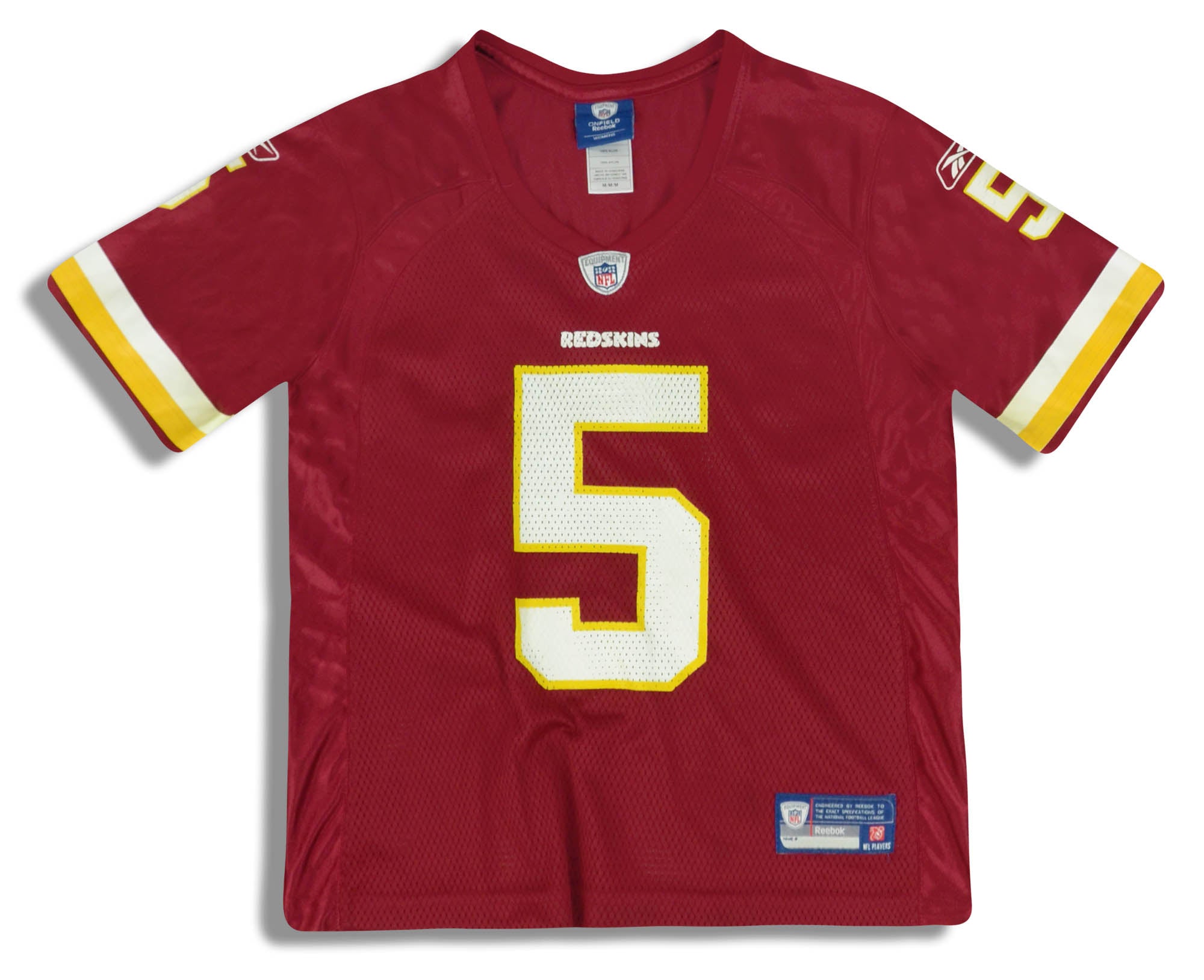 2010 Washington Redskins McNabb #5 Reebok On Field Jersey (Home) Womens (M)