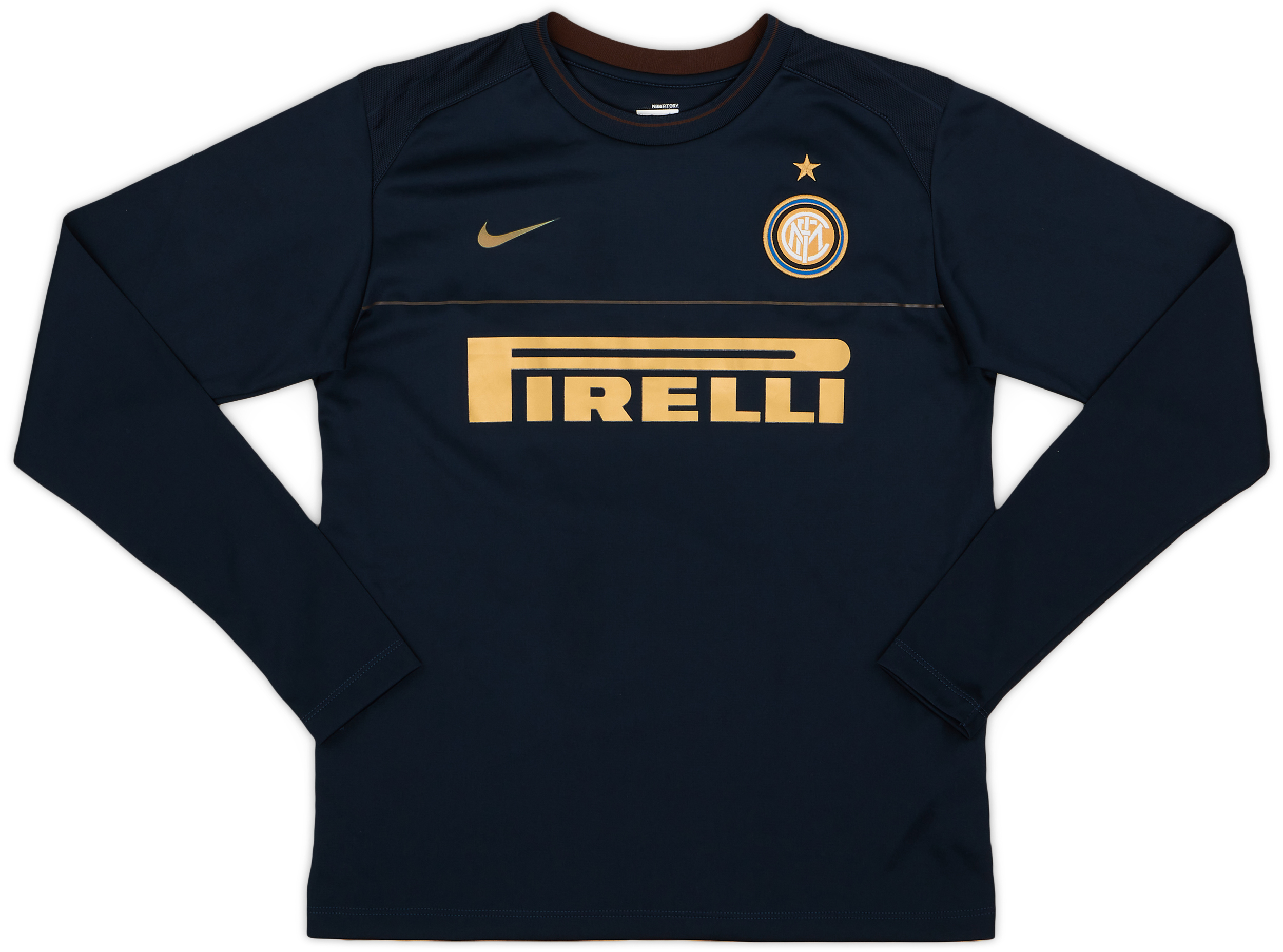 2008-09 Inter Milan Nike Training L/S Shirt - 9/10 - (L.Boys)