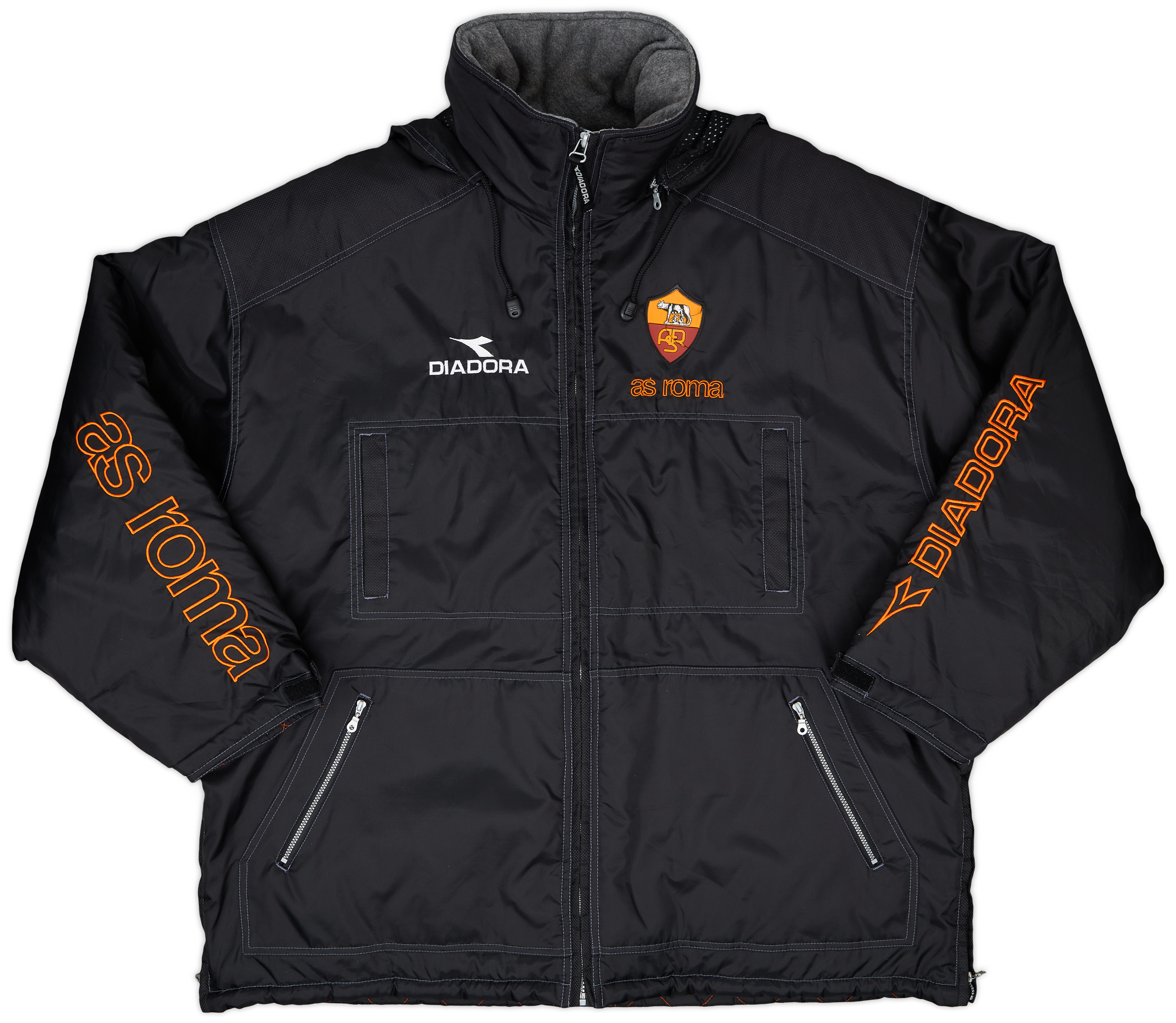 1999-00 Roma Diadora Padded Bench Coat - 10/10 - (XL)