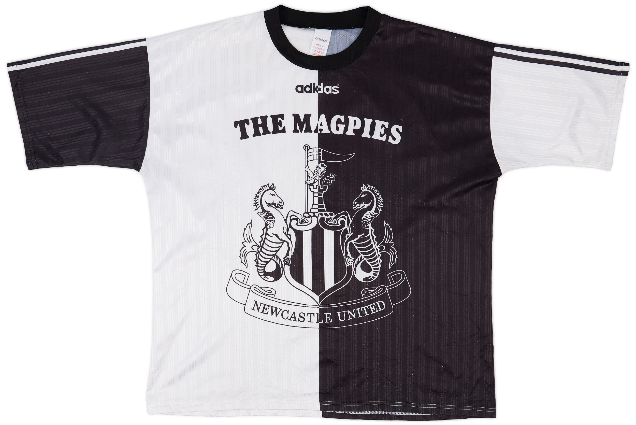 1995-96 Newcastle adidas Training Shirt - 8/10 - (XXL)