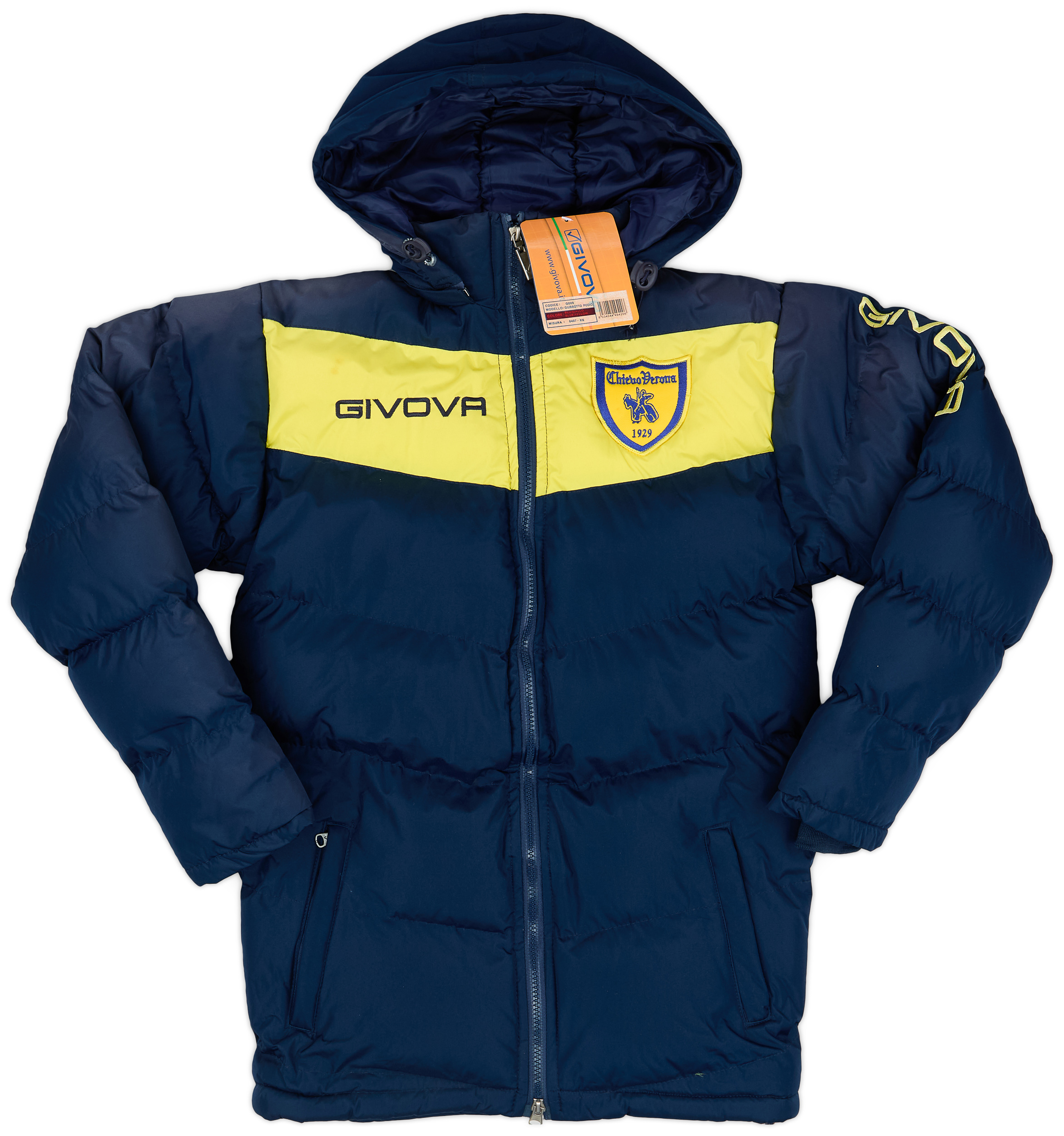2011-12 Chievo Verona Givova Padded Jacket (XS)