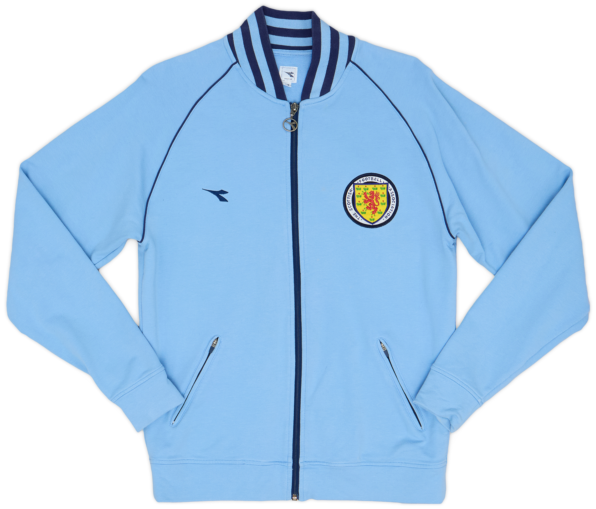 2003-05 Scotland Diadora Retro Track Jacket - 9/10 - (M)