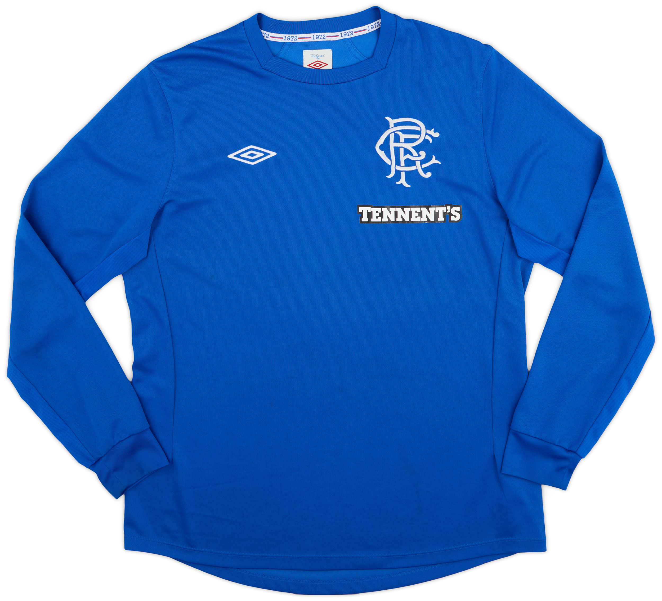 2012-13 Rangers Home L/S Shirt - 9/10 - (L)