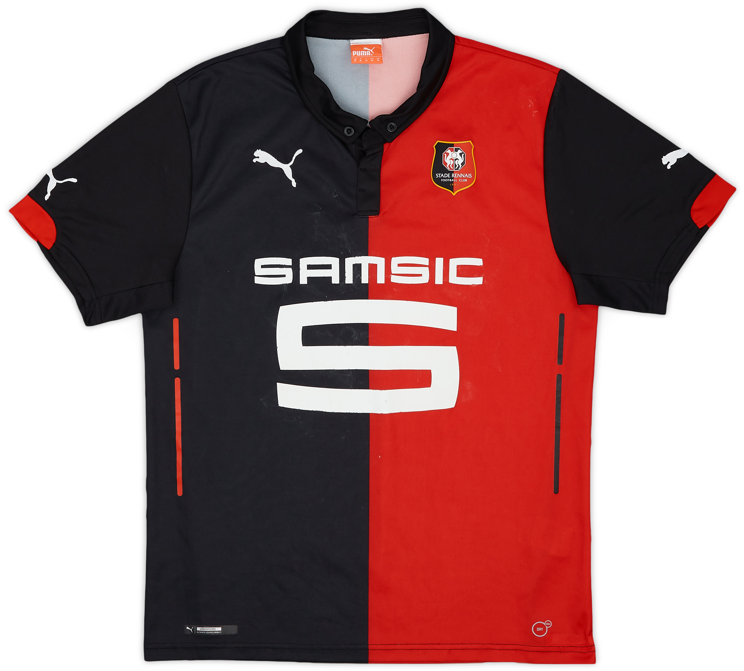 2014-15 Stade Rennais Home Shirt - 4/10 - (M)