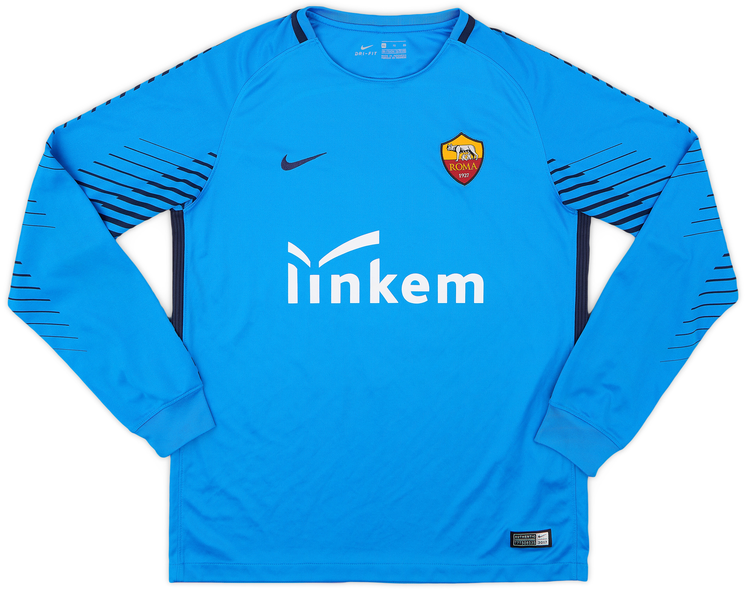 2017-18 Roma Primavera GK Shirt #12 - 5/10 - (XL.Boys)
