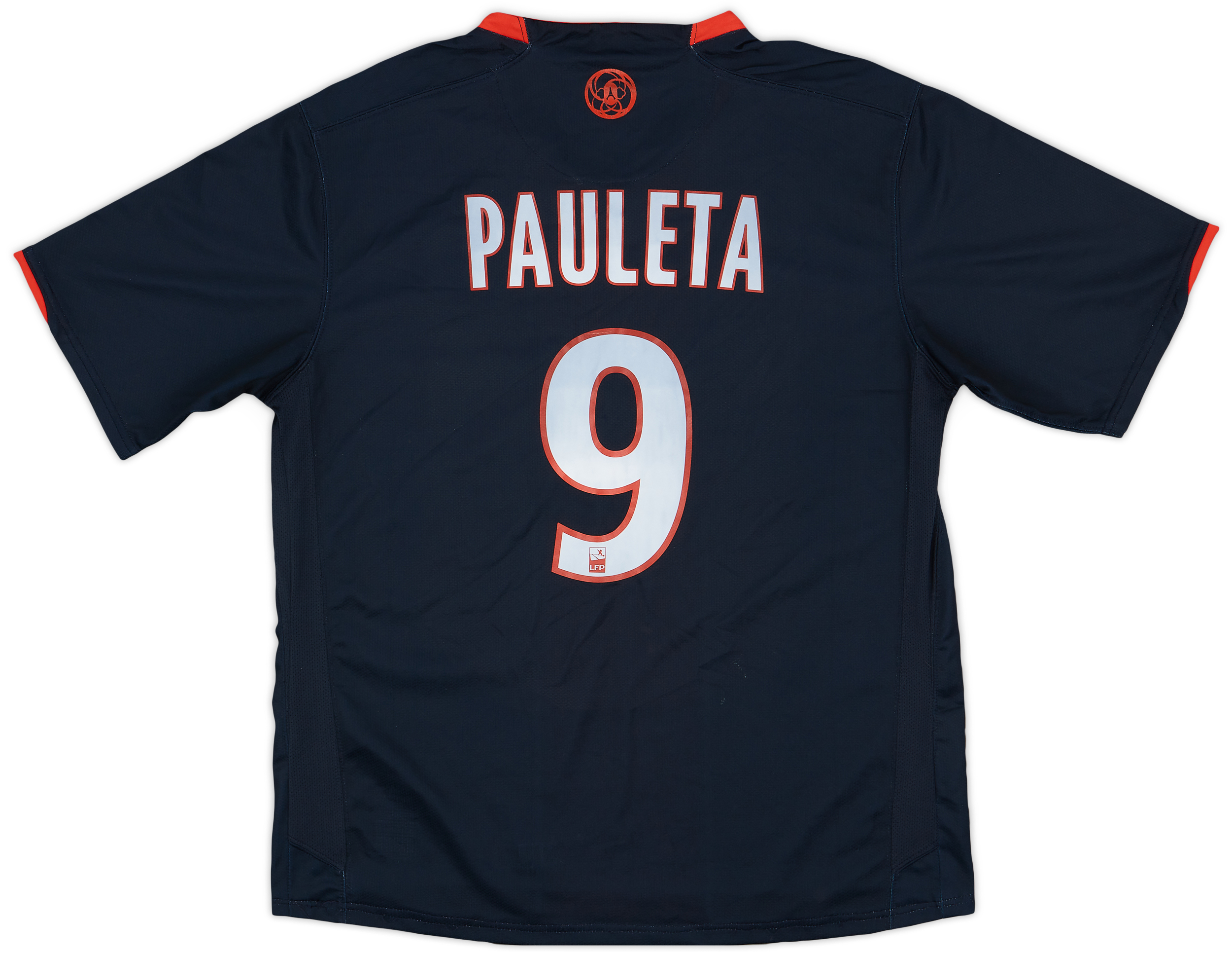 2007-08 Paris Saint-Germain Player Issue Home Shirt Pauleta #9 - 4/10 - (L)