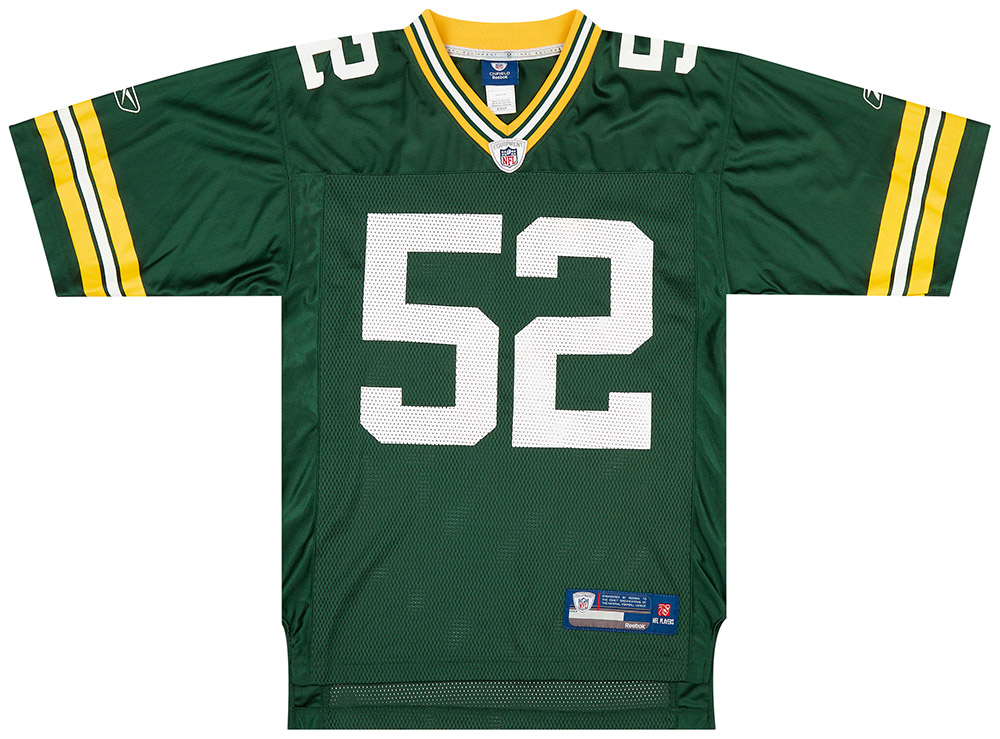 2009-11 Green Bay Packers Matthews #52 Reebok On Field Home Jersey ...