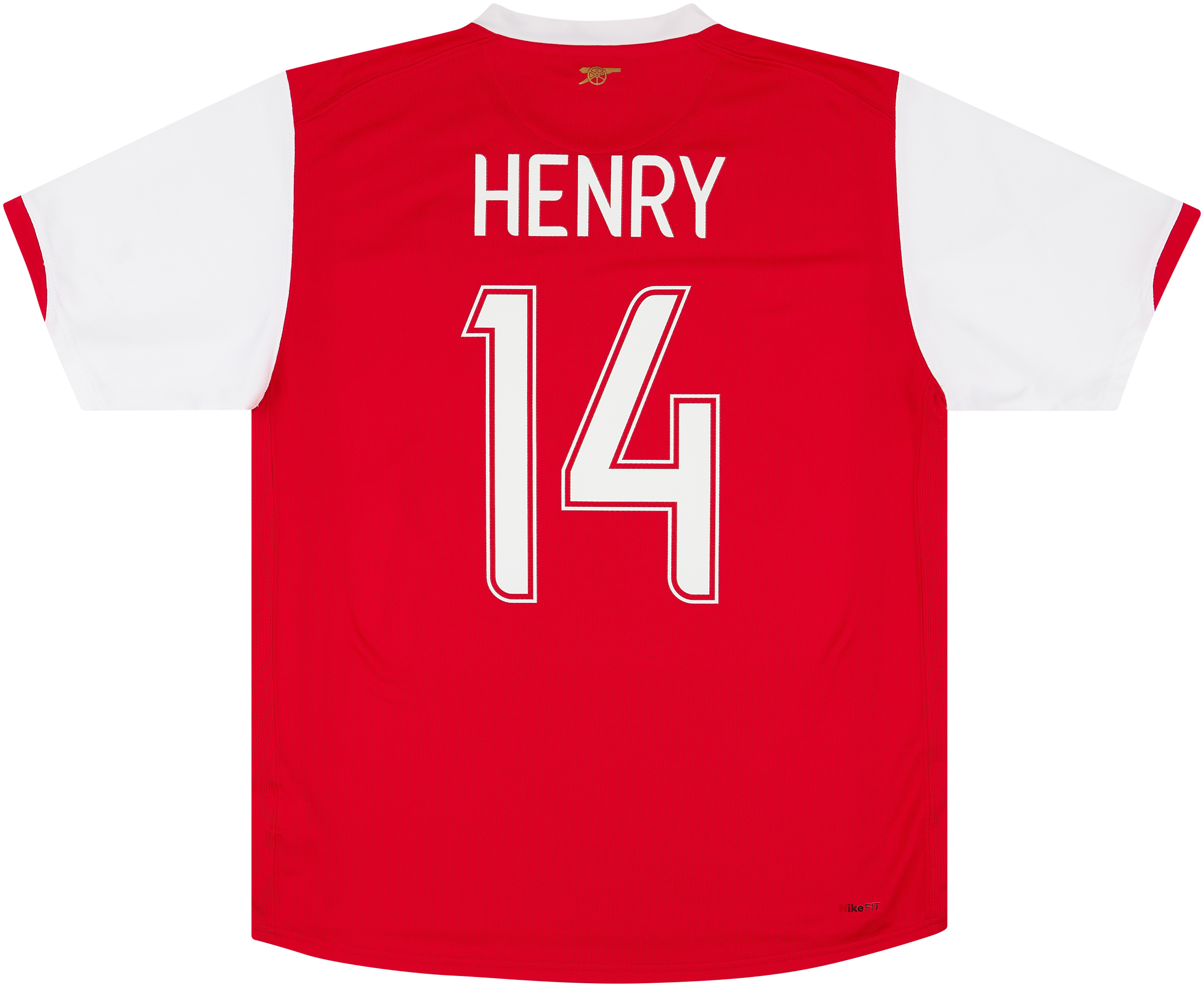 2006-07 Arsenal Home Shirt Henry #14 (Very Good - 7/10) XL