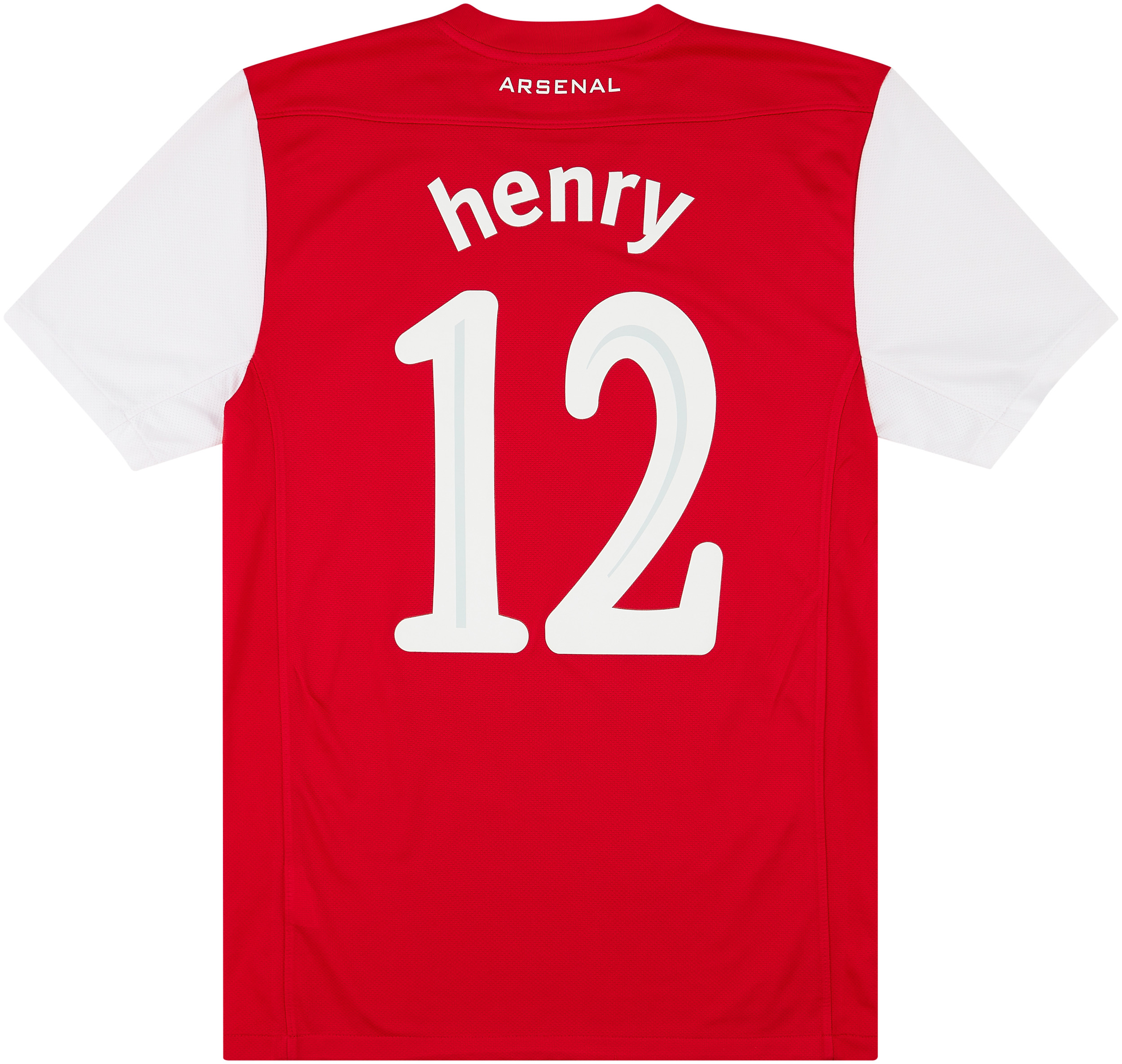 2011-12 Arsenal CL Home Shirt Henry #12 (Excellent - 9/10) M