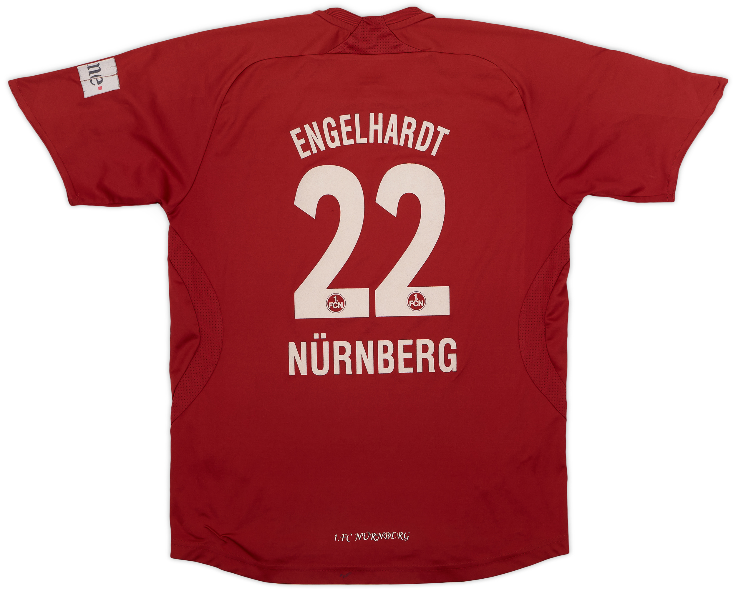 2007-08 Nurnberg Home Shirt Engelhardt #22 - 5/10 - (L.Boys)