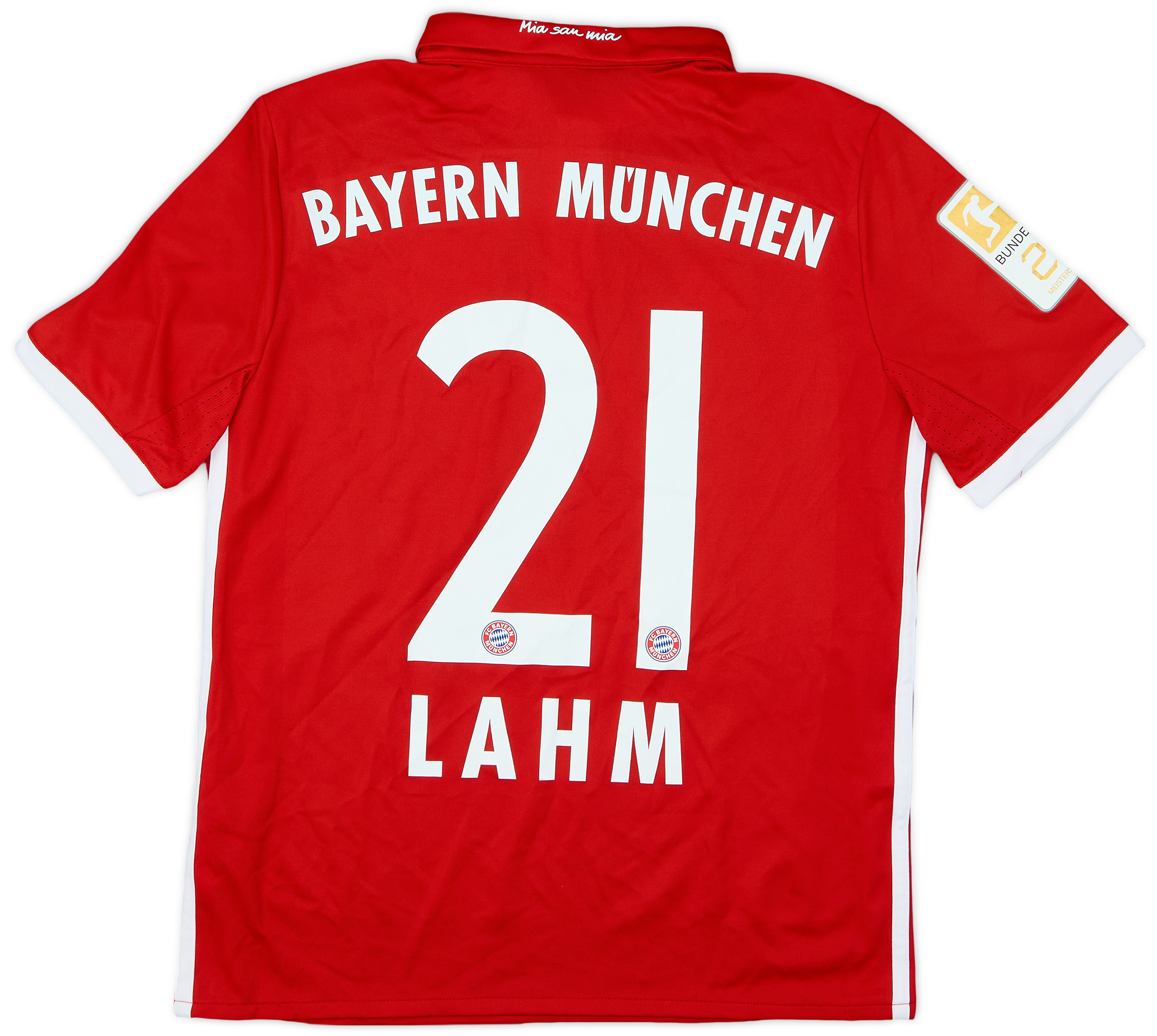 2016-17 Bayern Munich Home Shirt Lahm #21 - 8/10 - (L.Boys)
