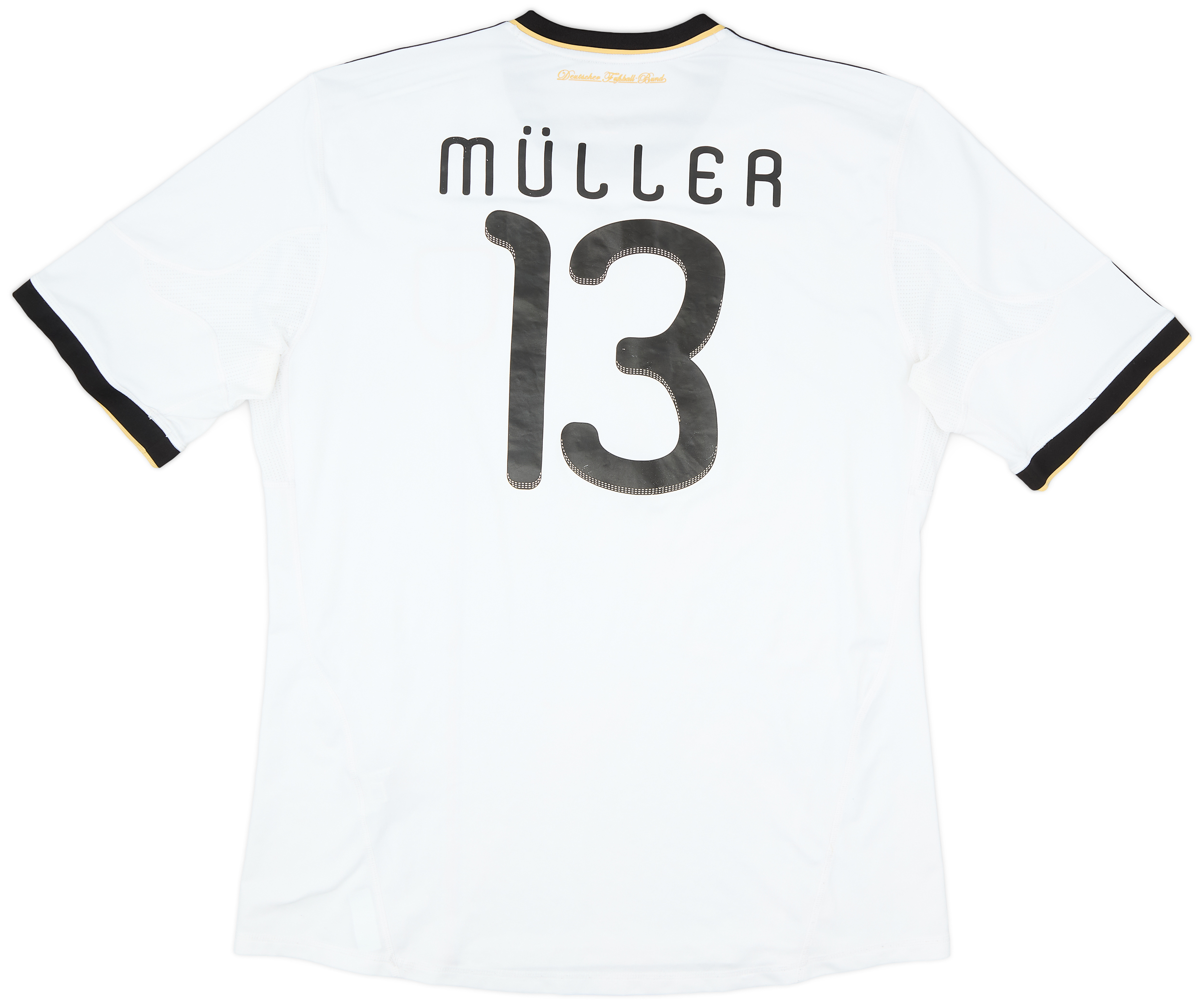2010-11 Germany Home Shirt Muller #13 - 7/10 - (XXL)