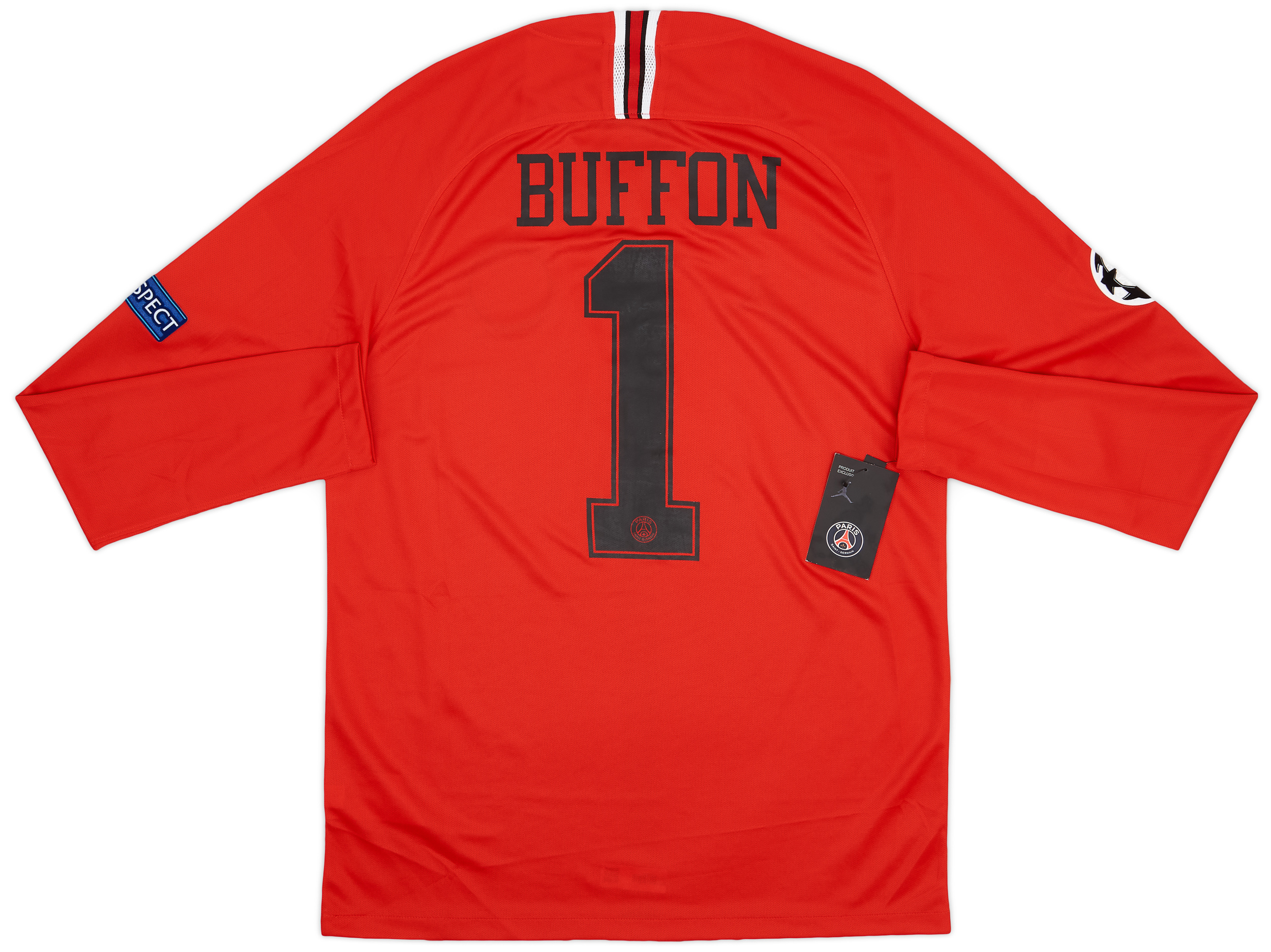 2018-19 Paris Saint-Germain European GK Shirt Buffon #1 (M)
