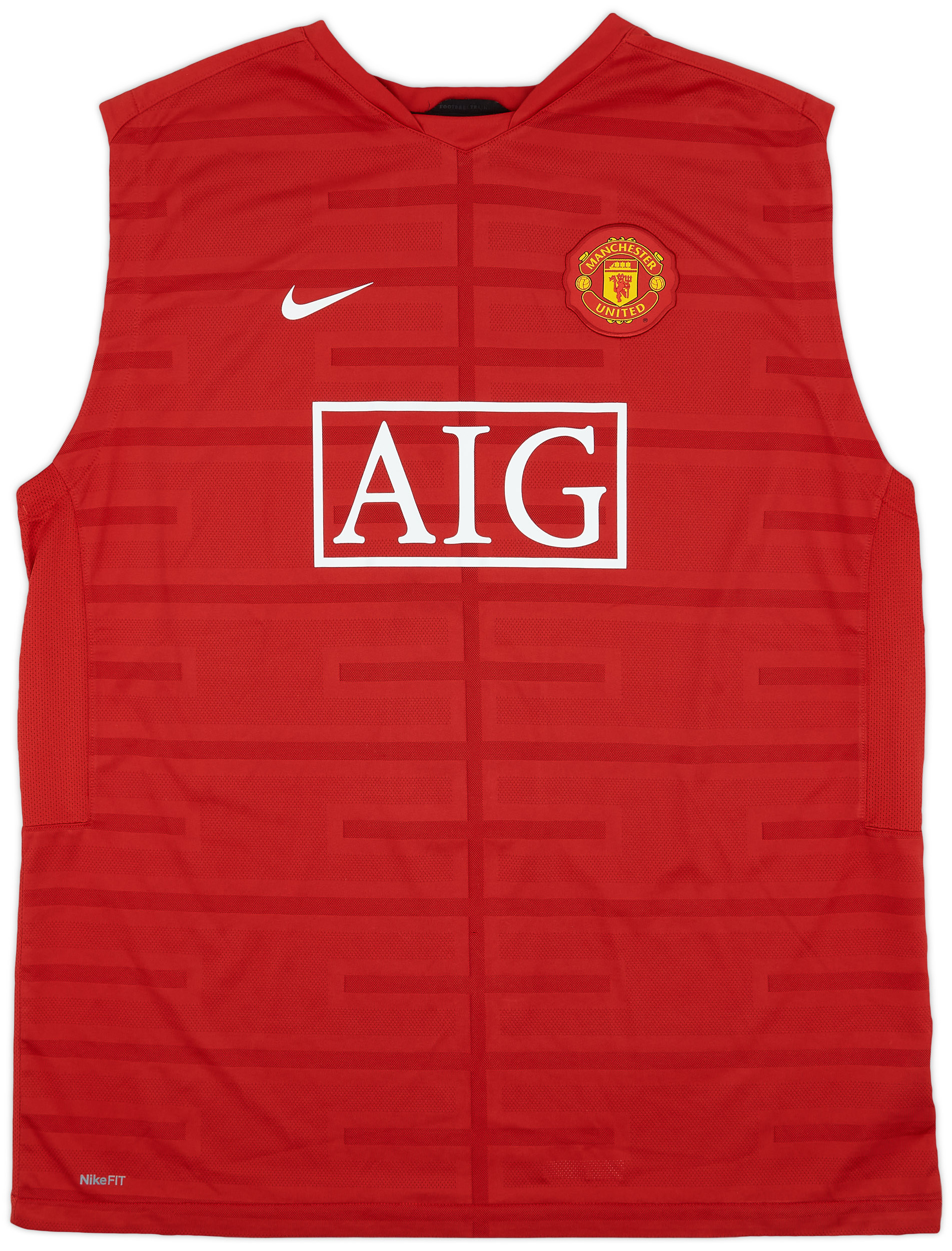 2009-10 Manchester United Nike Training Vest - 8/10 - (XXL)