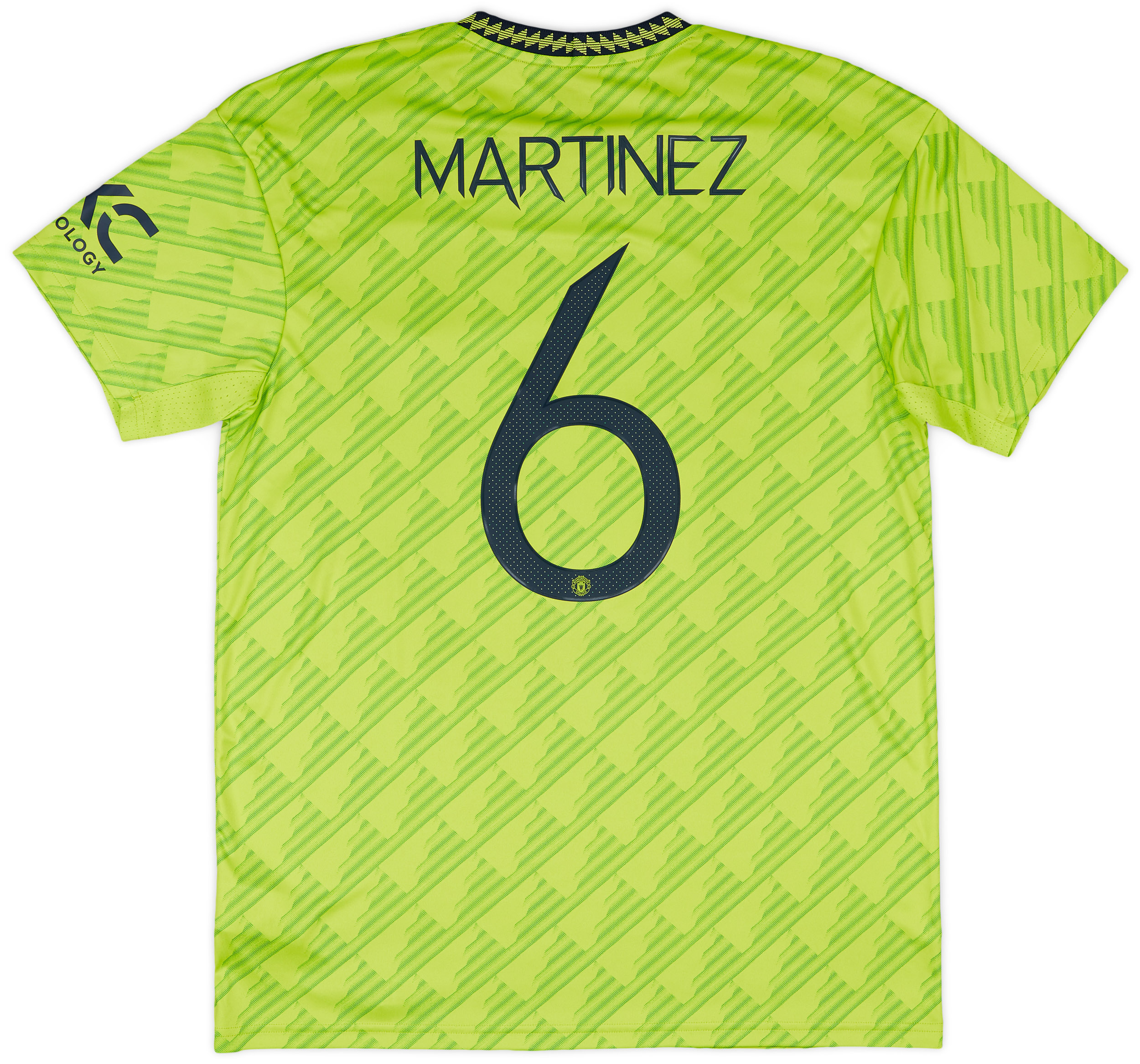 2022-23 Manchester United Third Shirt Martinez #6 - 8/10 - (L)