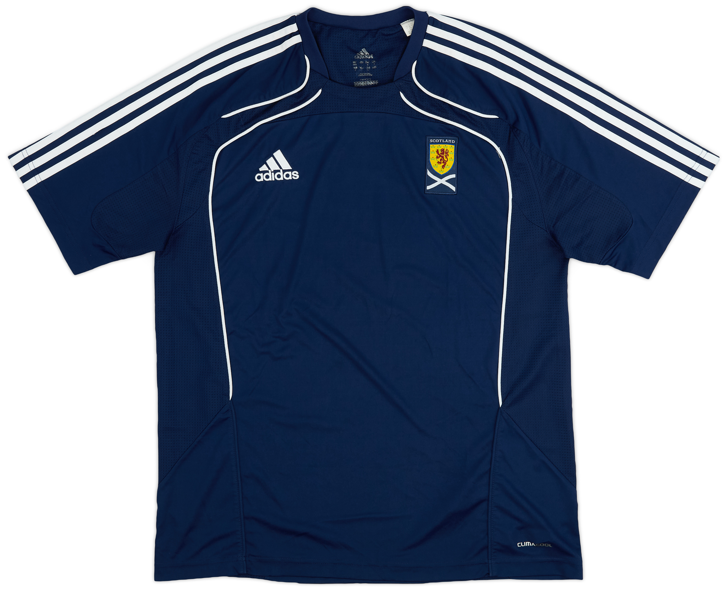 2010-11 Scotland adidas Training Shirt - 8/10 - (L)