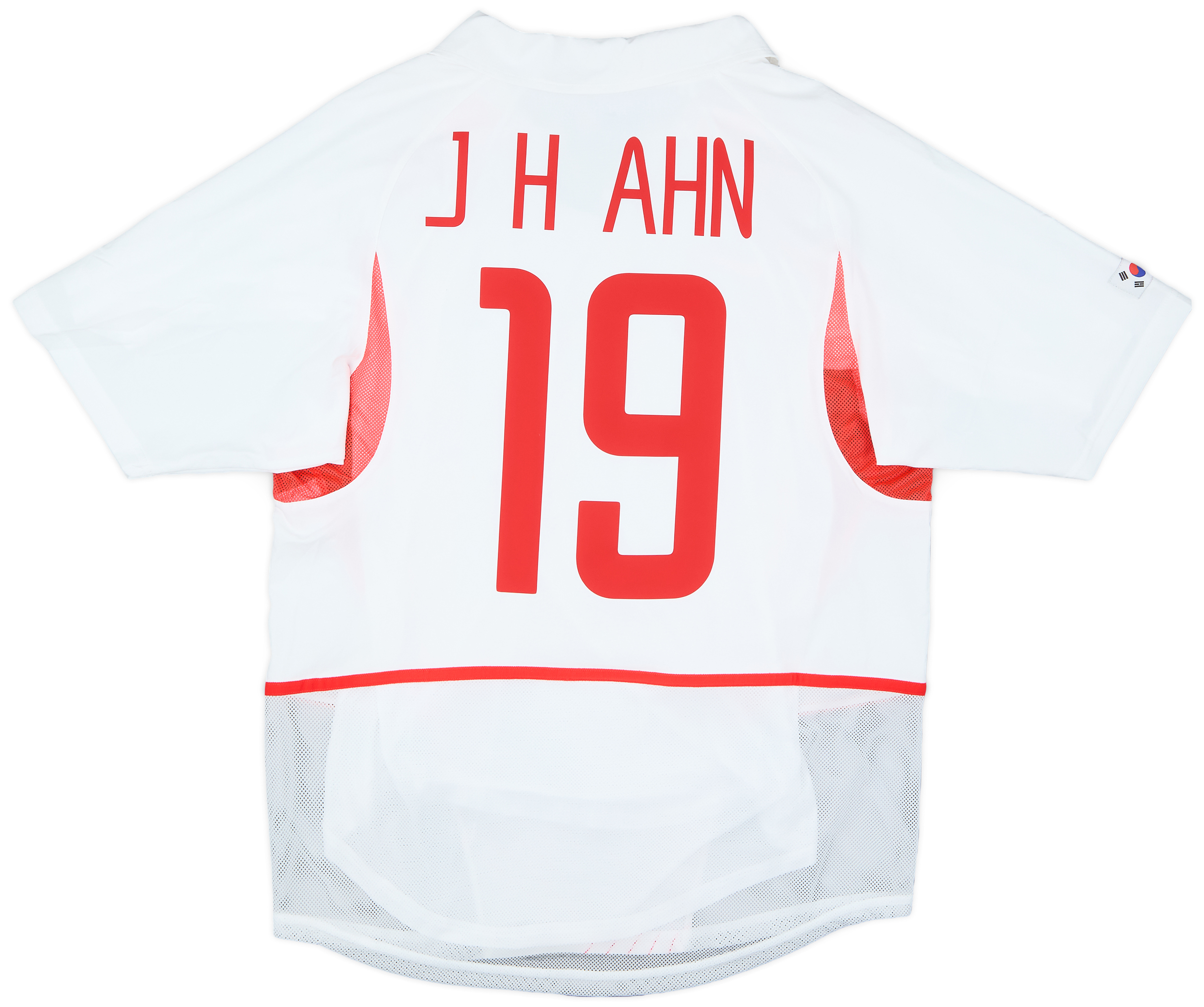2002-03 South Korea Player Issue Away Shirt J.H.Ahn #19 (M) 2002-03 South Korea Player Issue Away Shirt J.H.Ahn #19 (M)