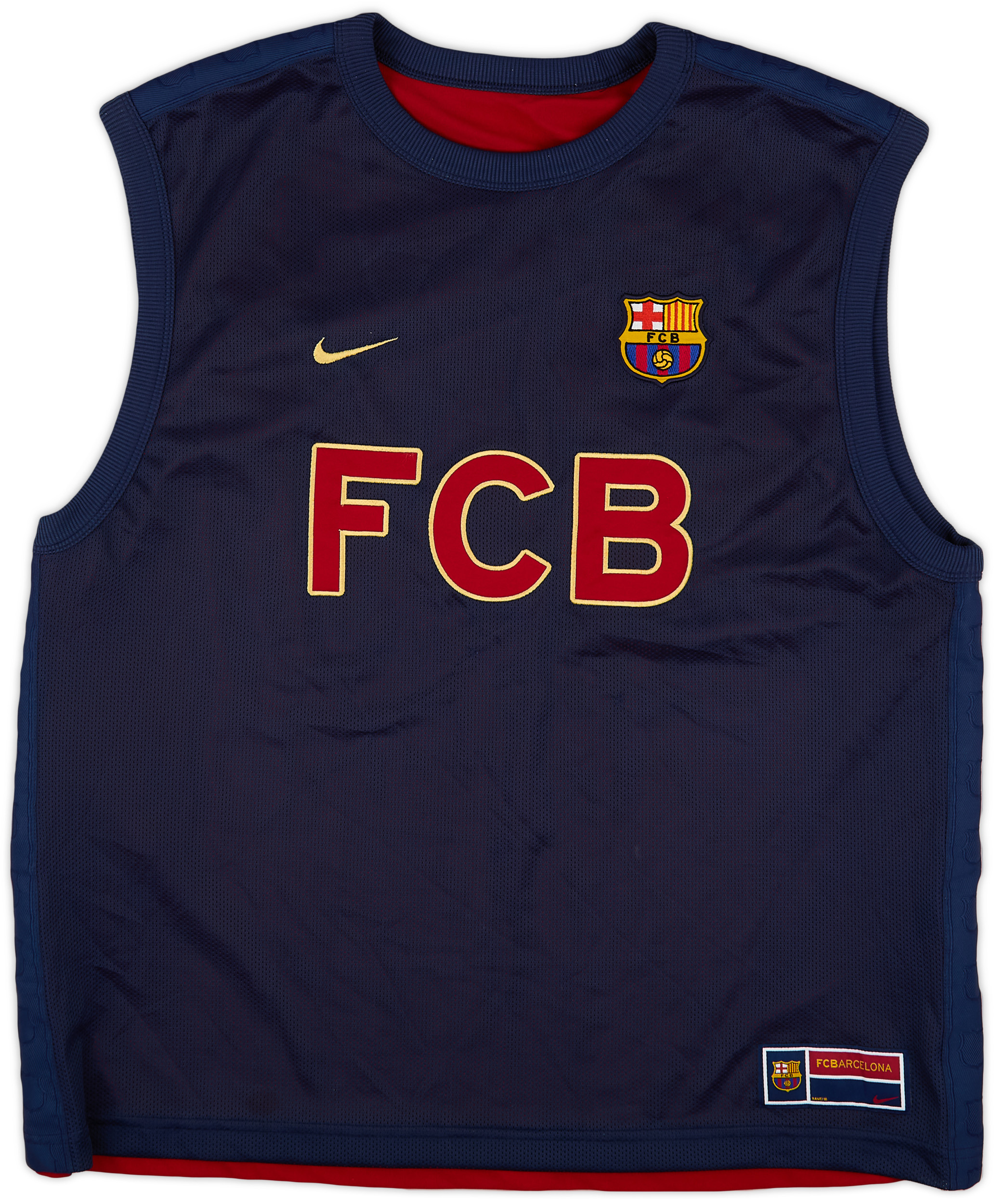1998-99 Barcelona Nike Training Vest - 8/10 - (XL)
