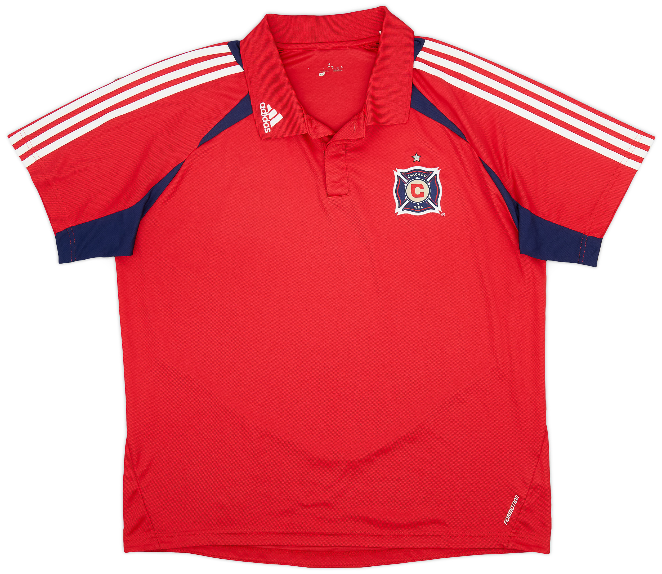 2012 Chicago Fire adidas Polo Shirt - 7/10 - (XL)