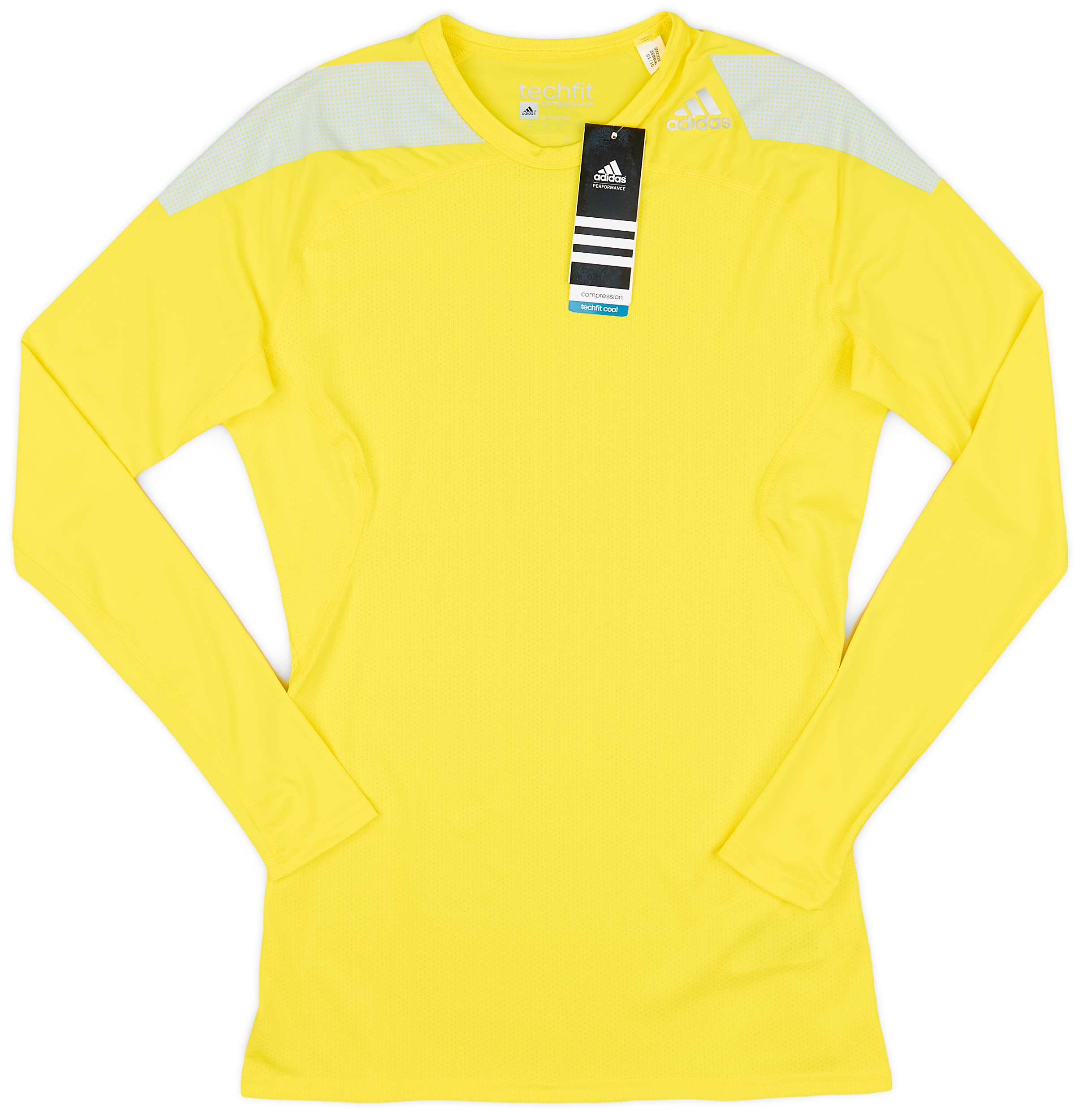 2015-16 adidas TechFit Compression L/S Baselayer (S)