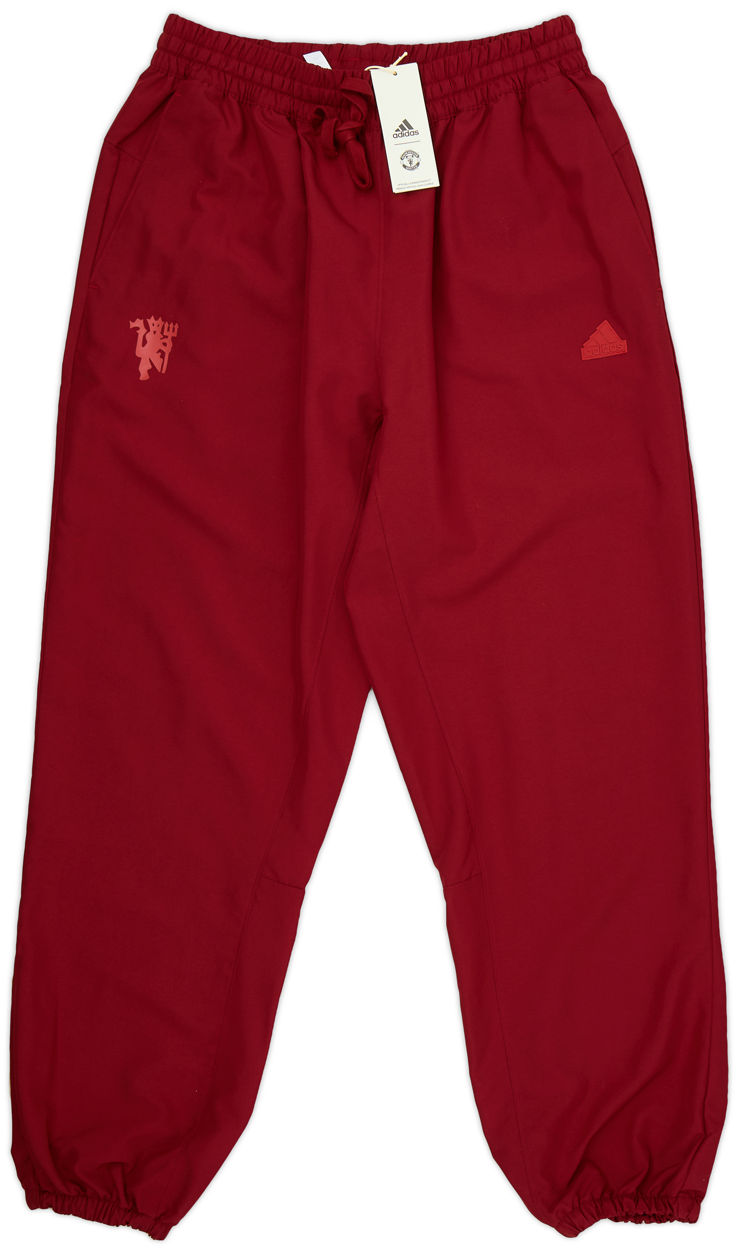 2023-24 Manchester United adidas Lifestyler Woven Pants/Bottoms (S)