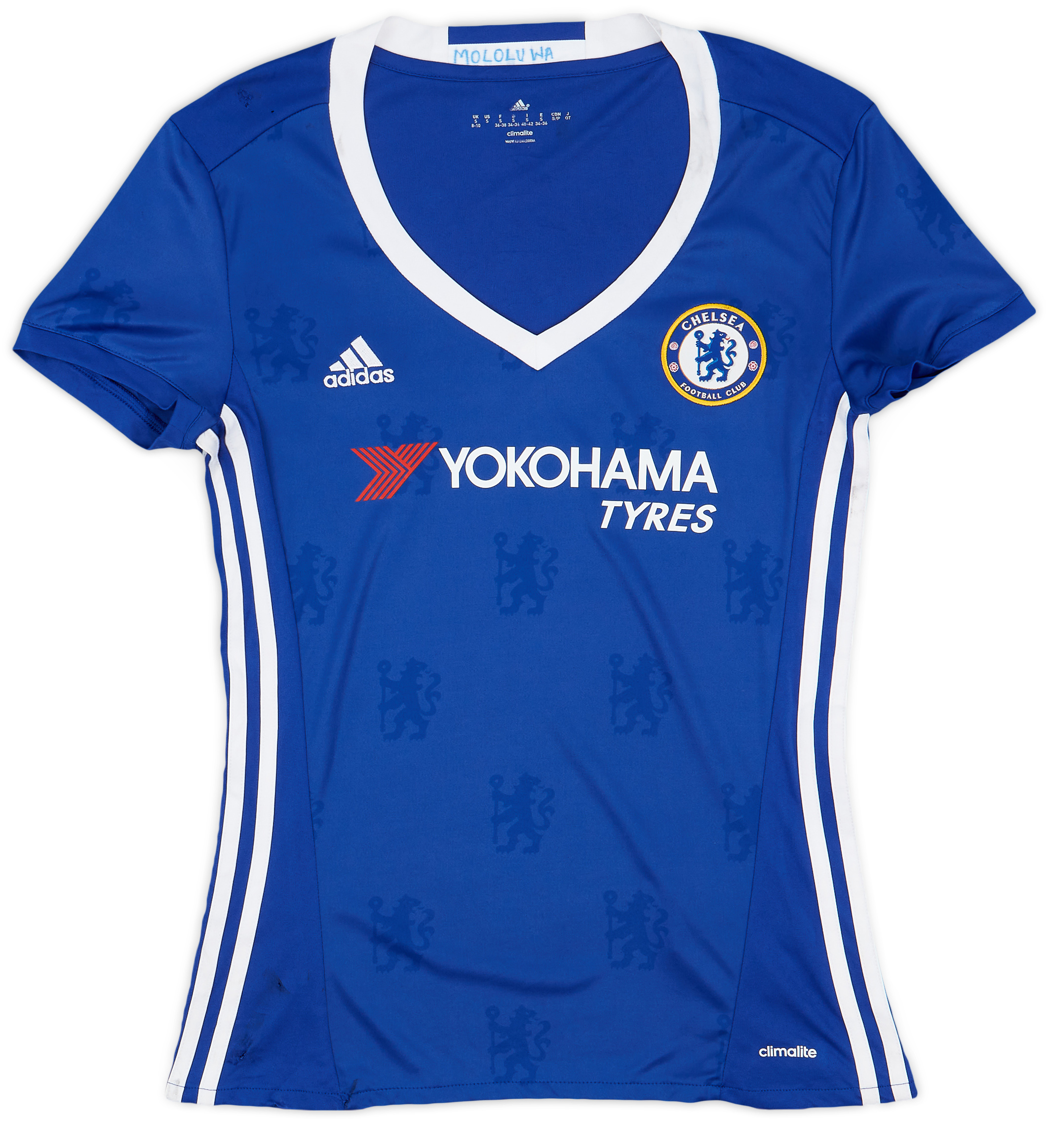 2016-17 Chelsea Home Shirt - 3/10 - (Women's S)