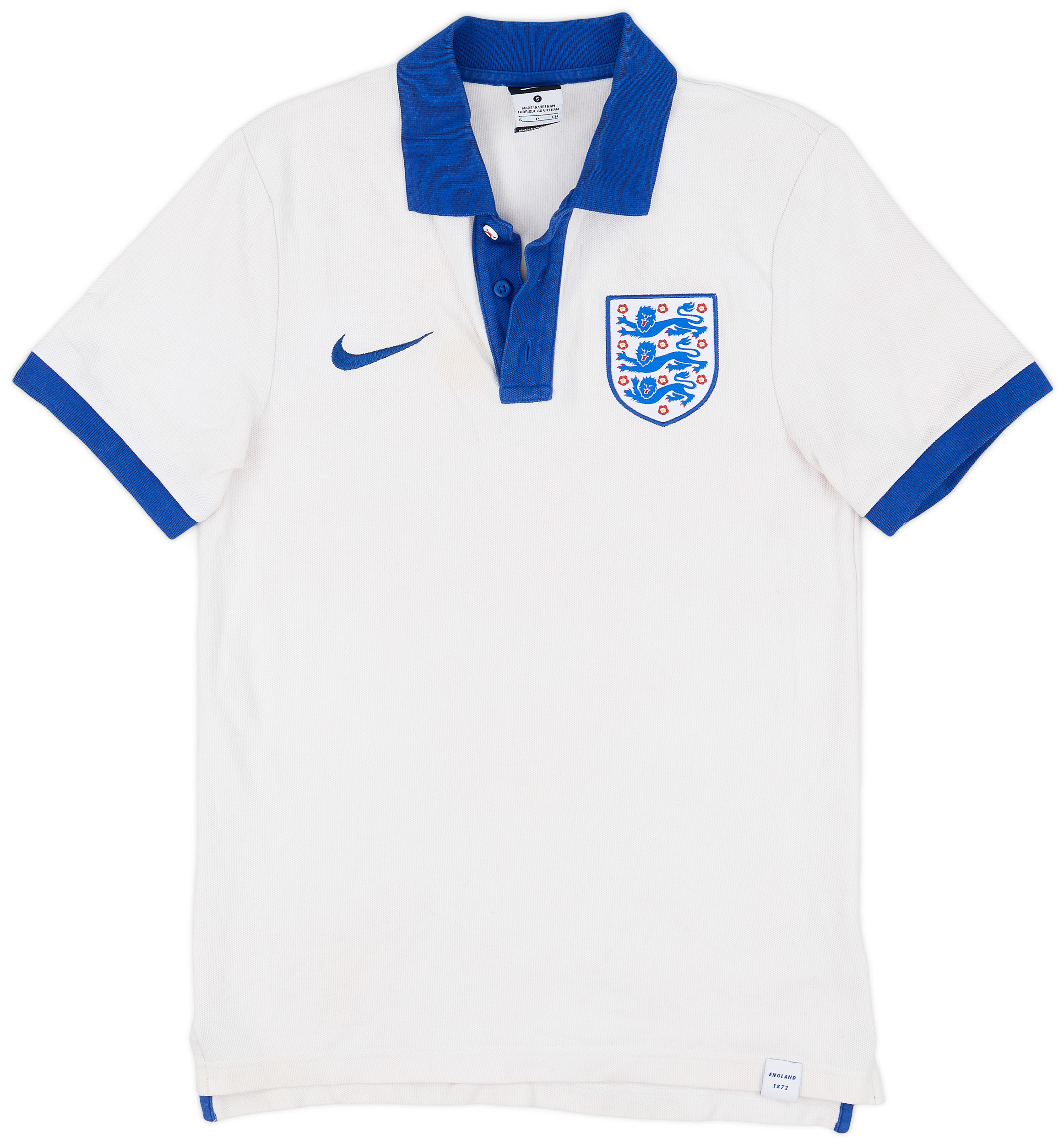 2016-17 England Nike Polo Shirt - 5/10 - (S)