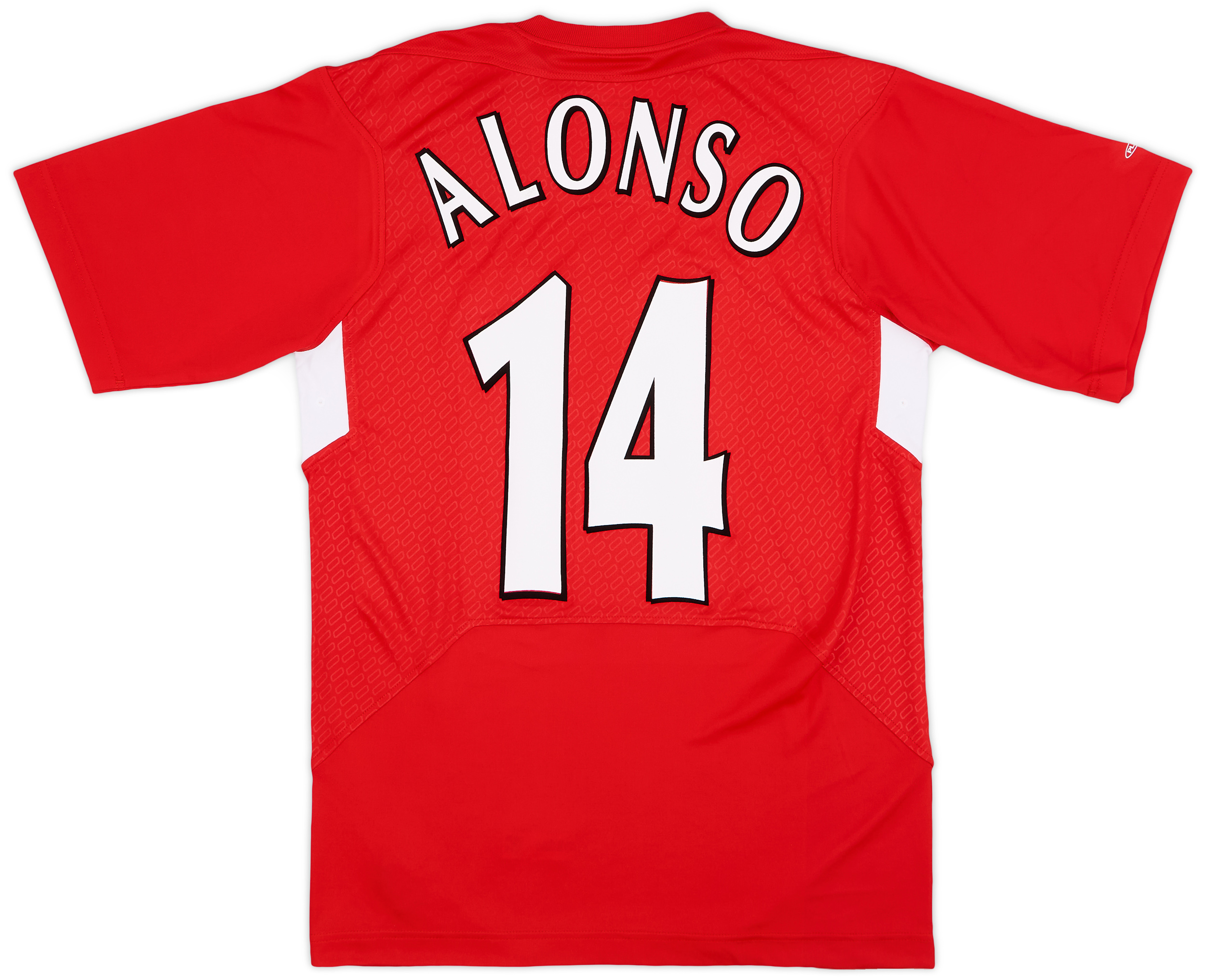2004-06 Liverpool Home Shirt Alonso #14 (S)