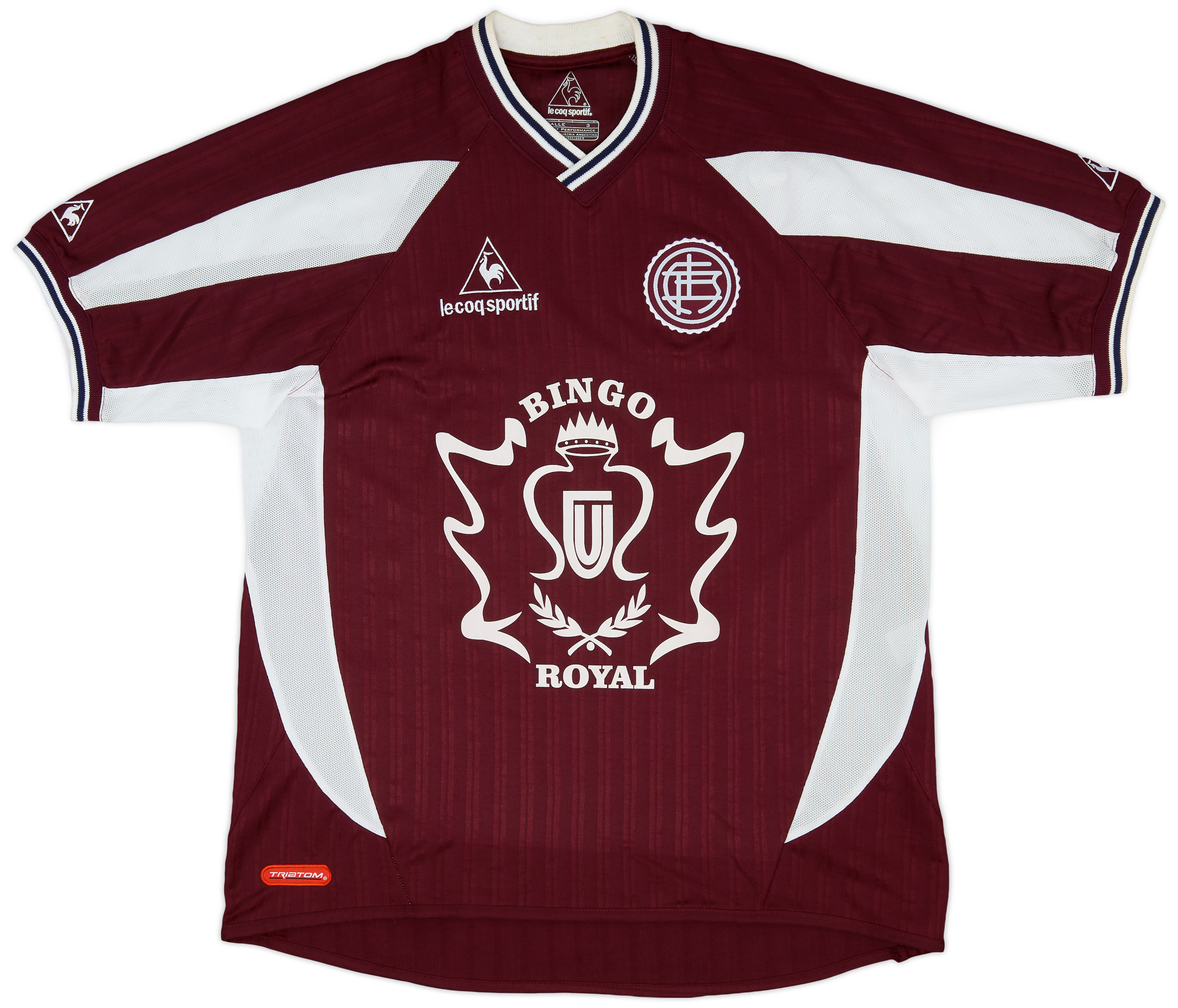 2002-03 Club Atletico Lanus Home Shirt - 9/10 - (L/XL)
