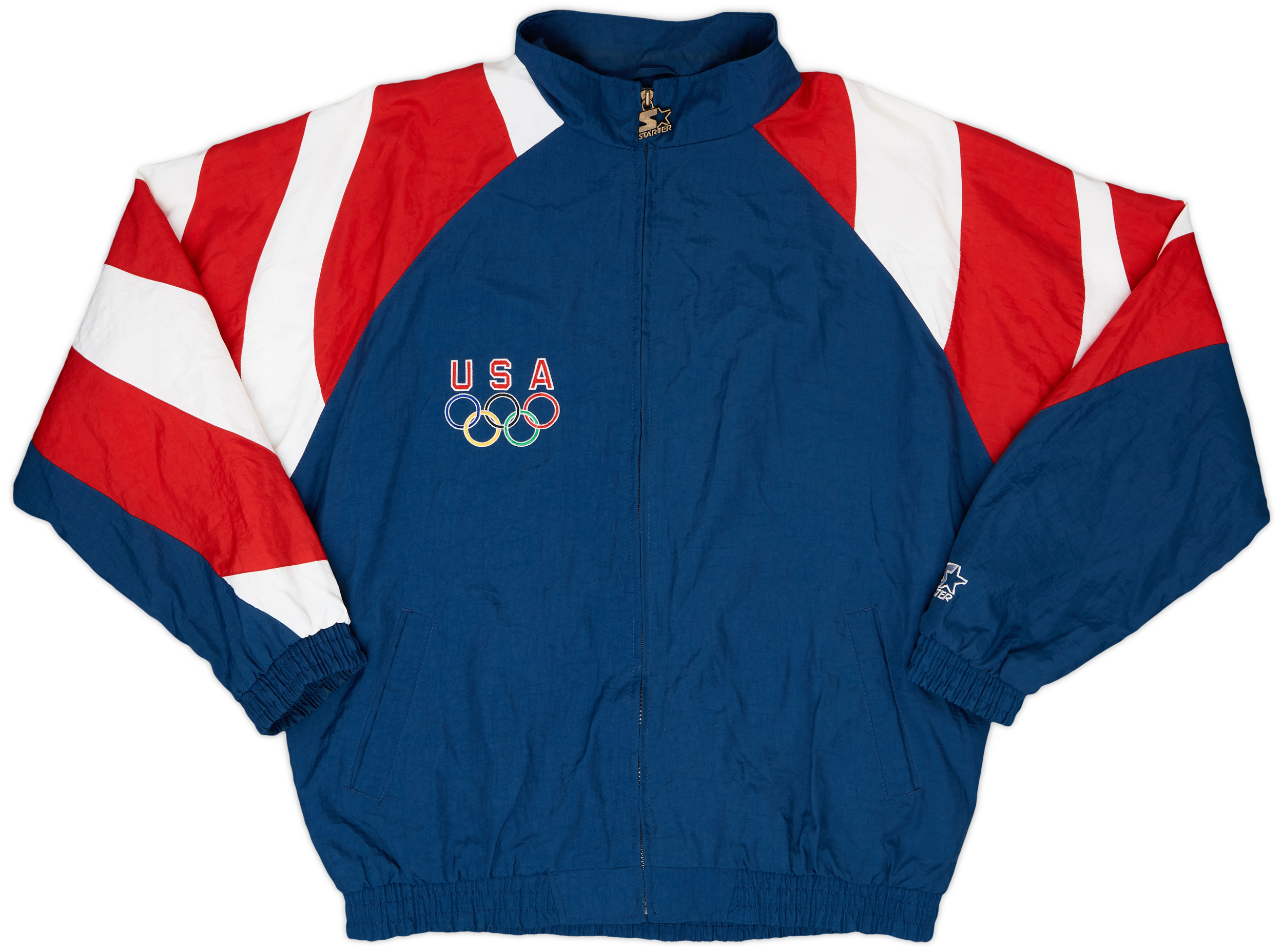 1996 Team USA Olympic Games Starter Windbreaker Jacket - 8/10 - (XL)