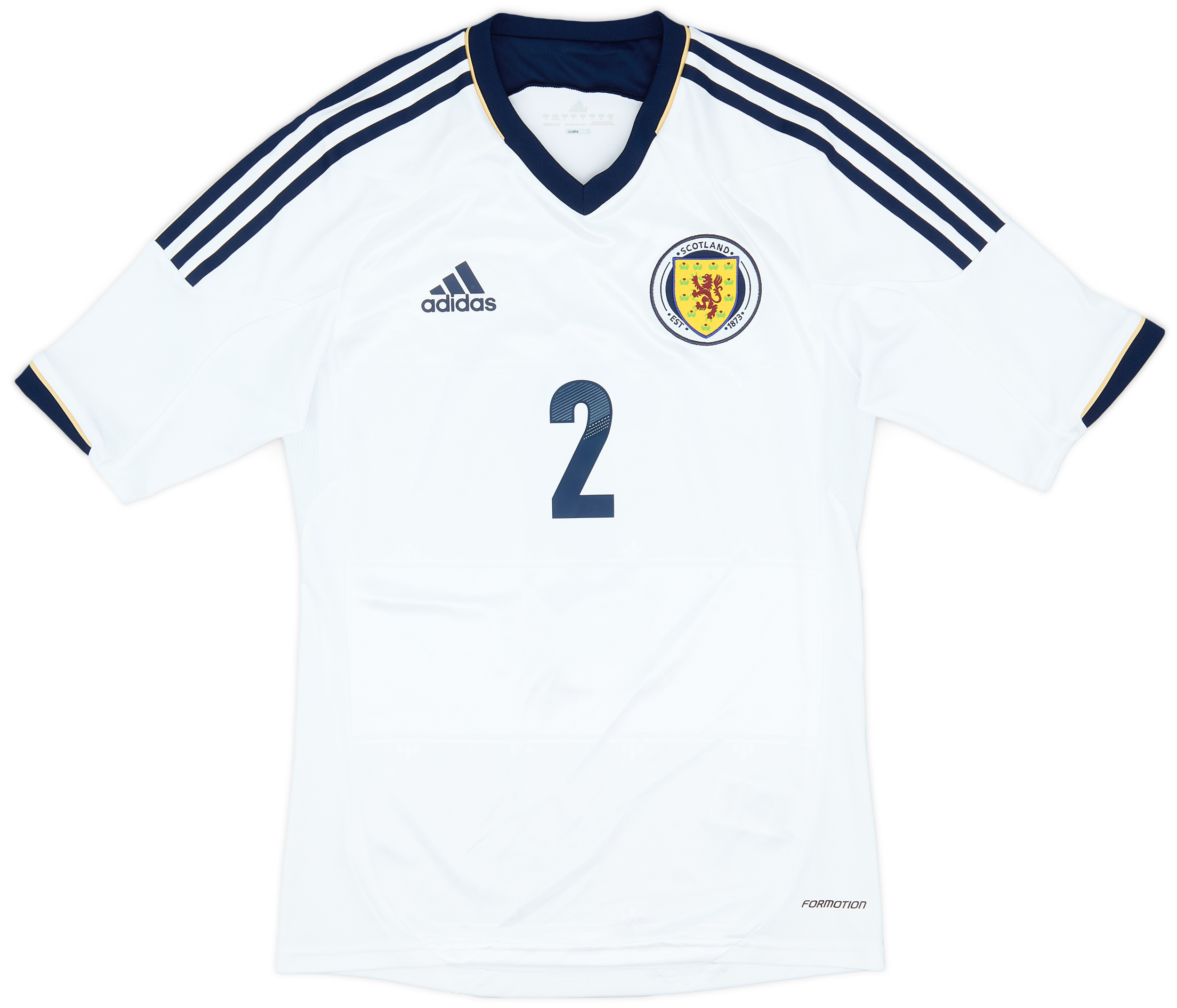 2012-14 Scotland Authentic Away Shirt #2 - 9/10 - (S)