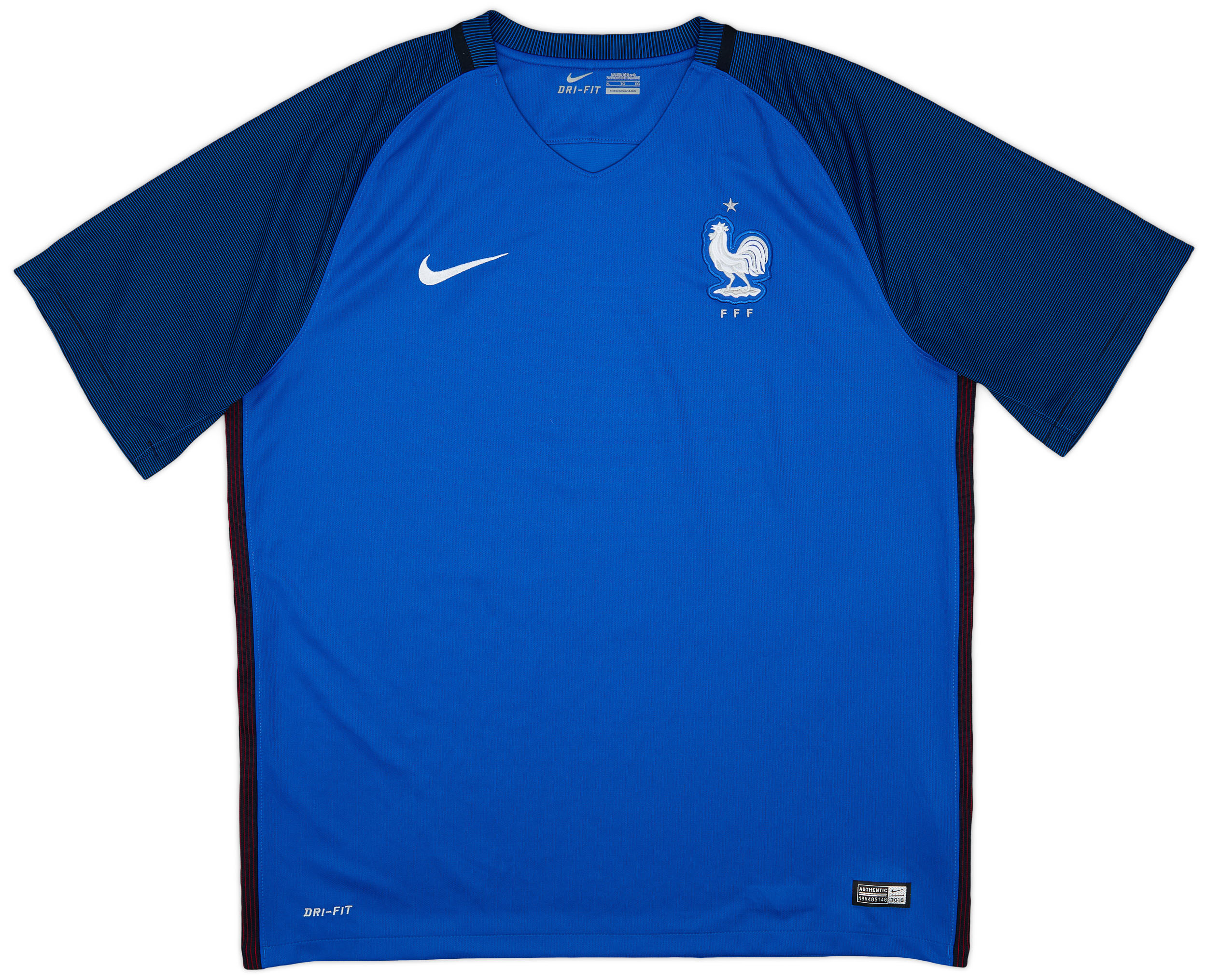 2016-17 France Home Shirt - 9/10 - (XL)