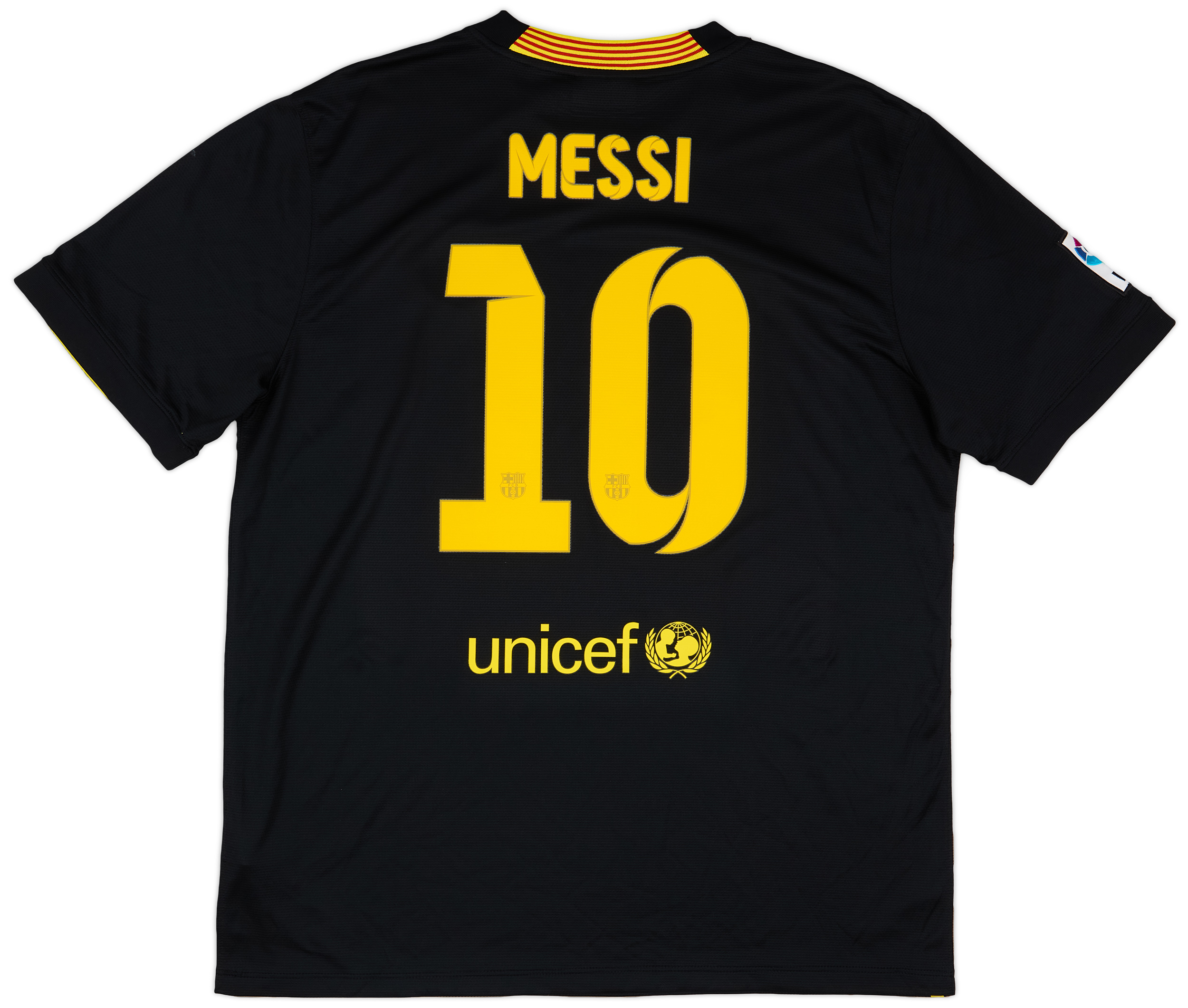 2013-14 Barcelona Third Shirt Messi #10 - 9/10 - (XL)
